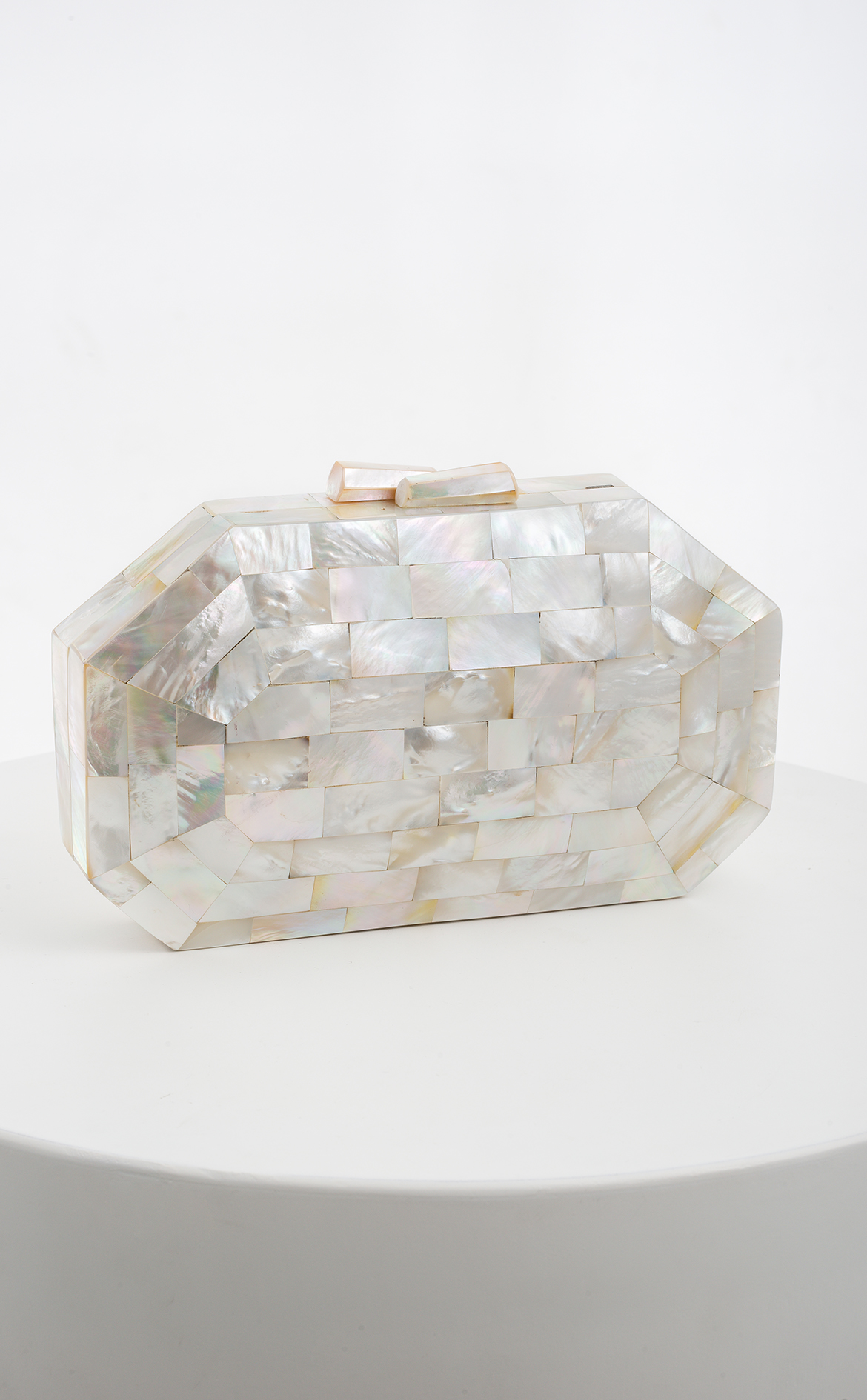 Luya Handcrafts-Luya Handcrafts Beyaz Clutch Luya Handcrafts-Luya Handcrafts Beyaz Clutch