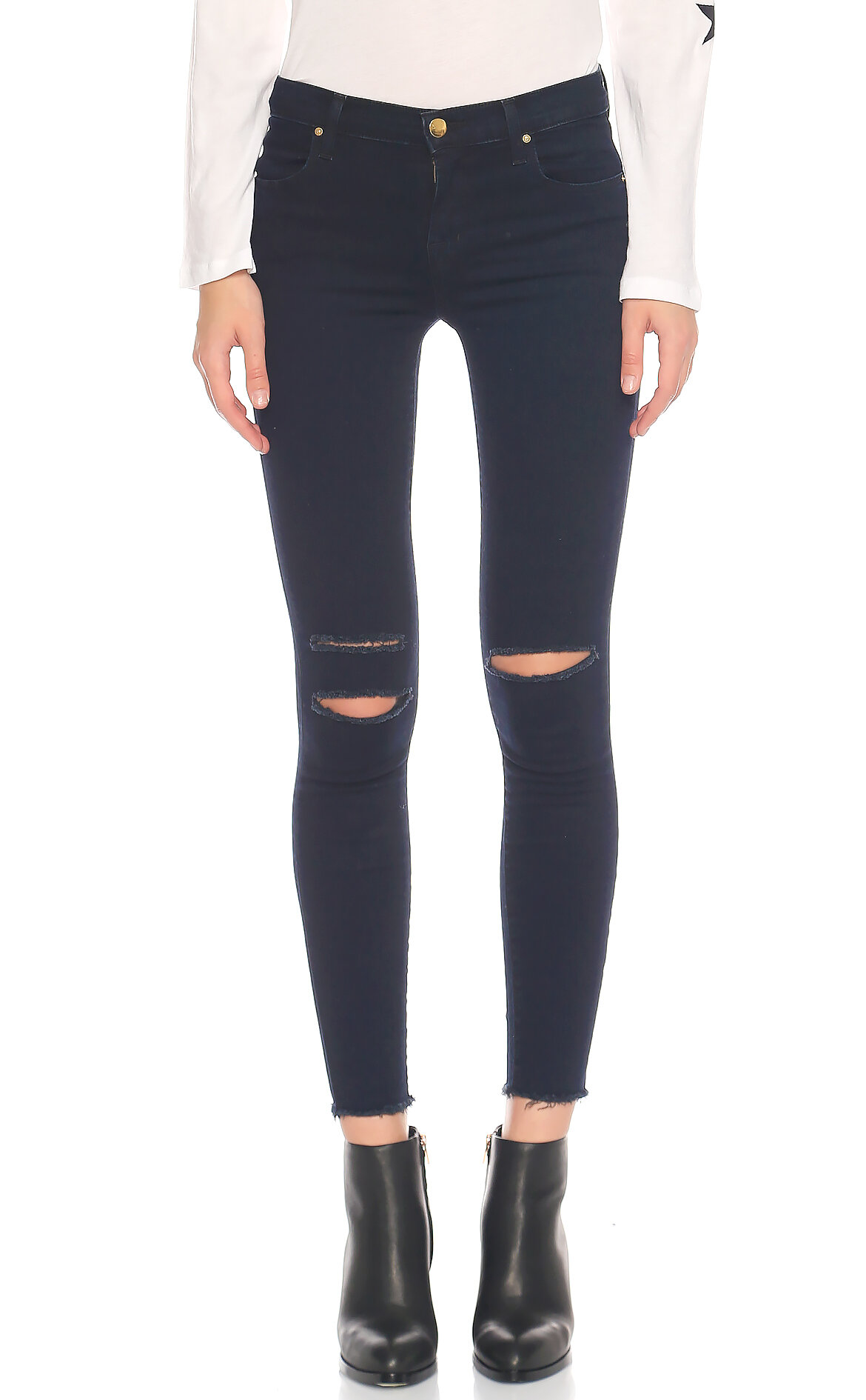 J Brand-J Brand Lacivert Jean Pantolon