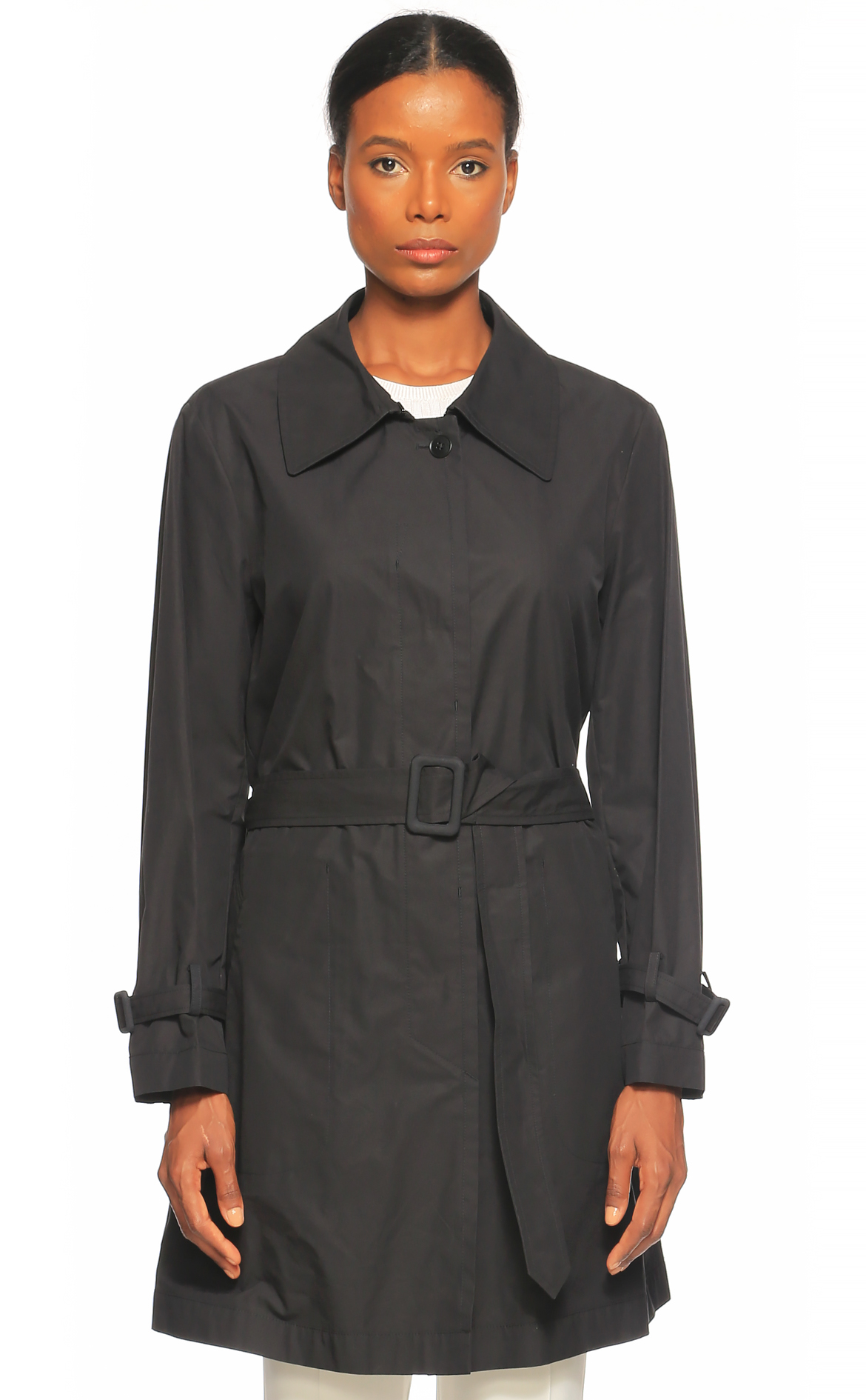 Jil Sander-Jil Sander Siyah Yağmurluk