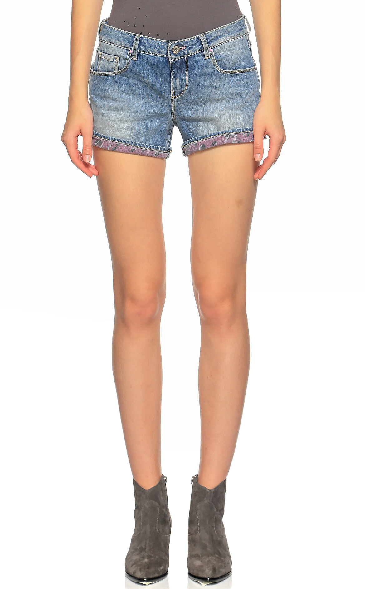 Guess-Guess Jean Mavi Şort