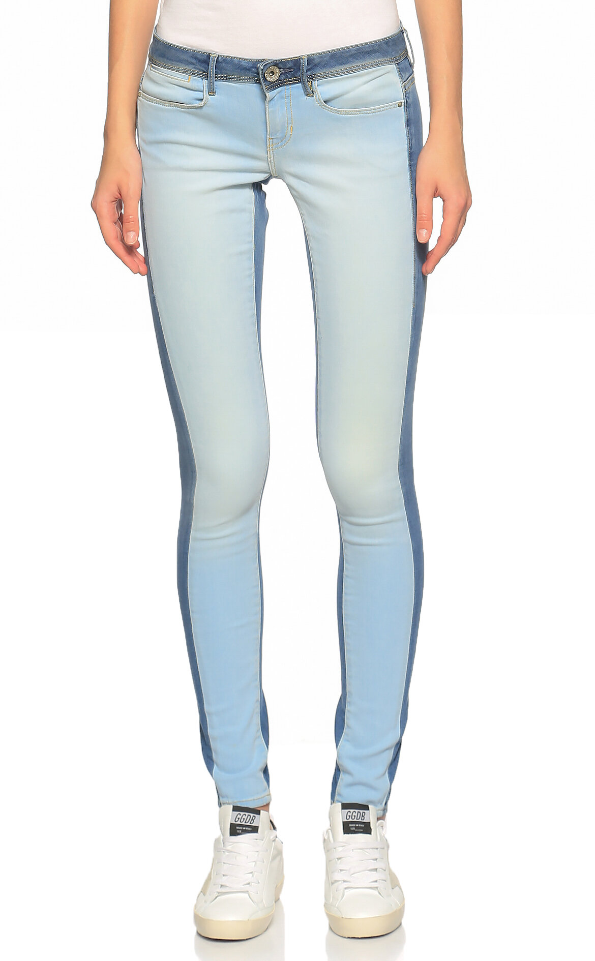 Guess-Guess Skinny Jean Mavi Pantolon
