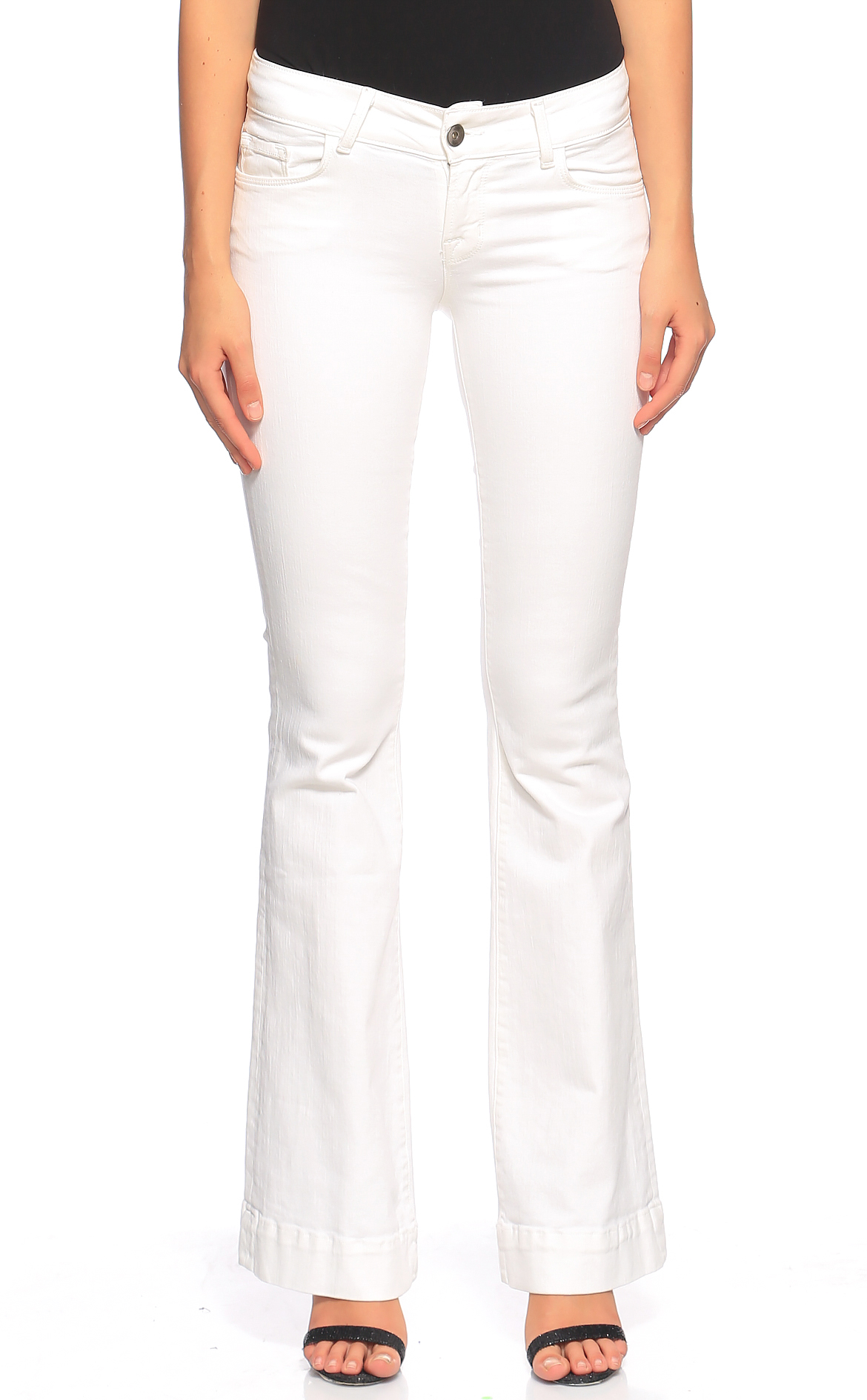 J Brand-J Brand Beyaz Jean Pantolon