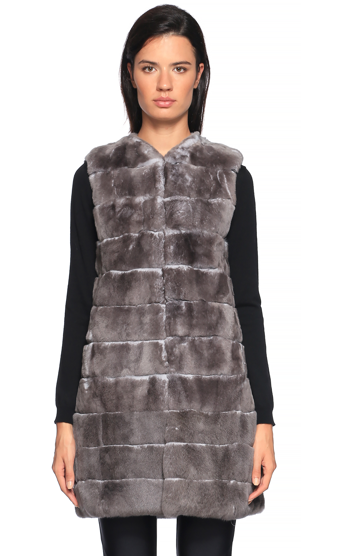 Adrienne Landau-Adrienne Landau Mavi Kürk