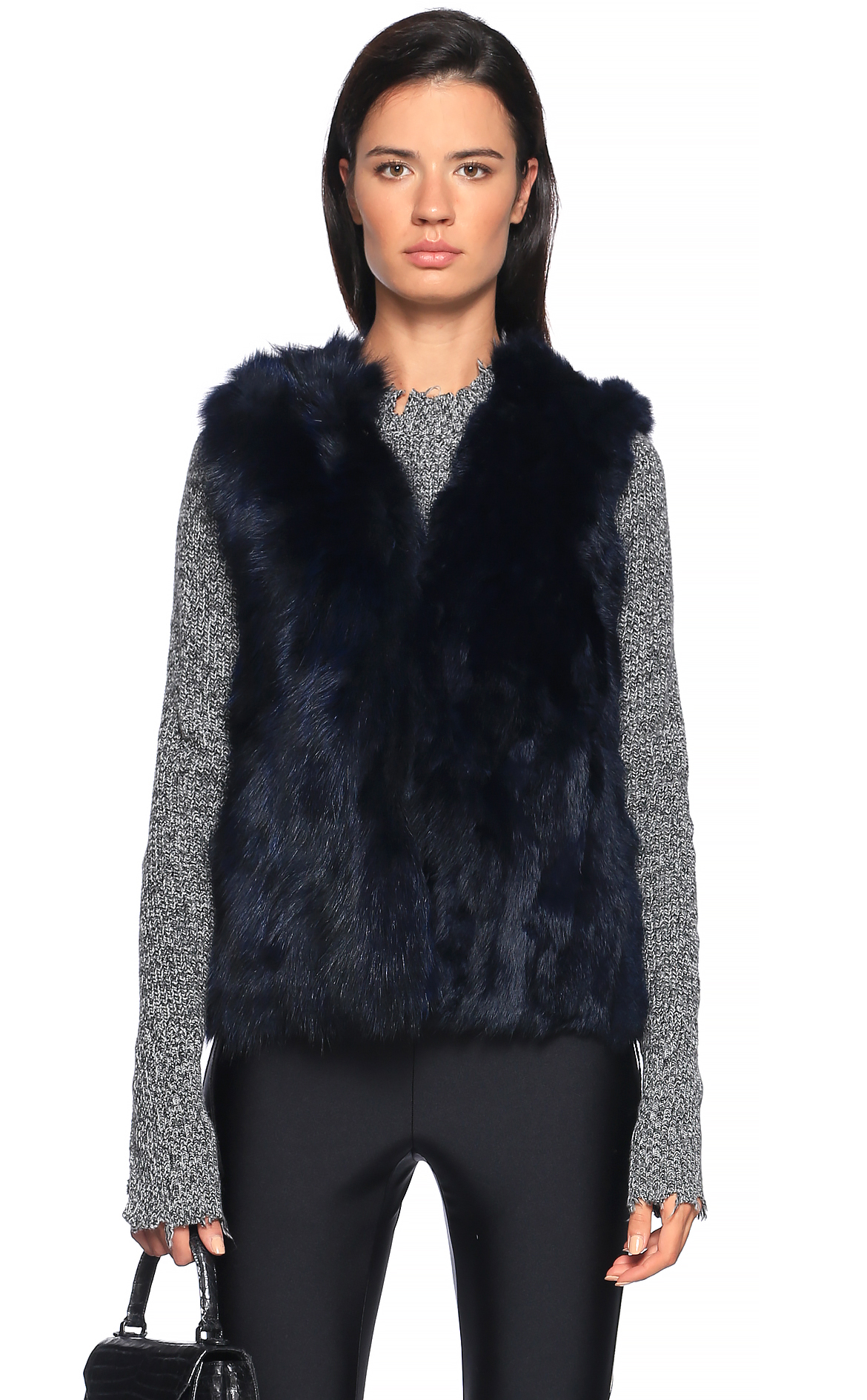 Adrienne Landau-Adrienne Landau Mavi Kürk