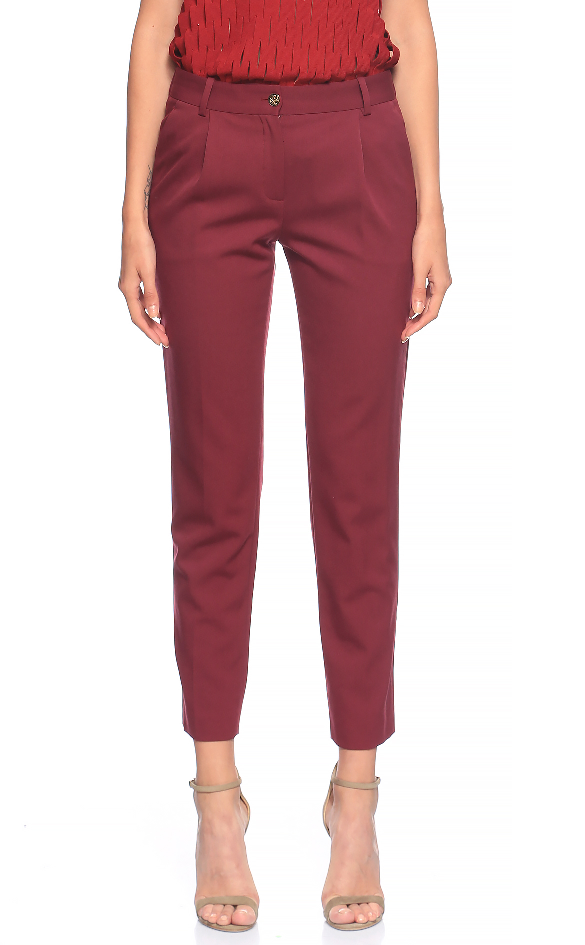 Roberto Cavalli-Roberto Cavalli Kırmızı Pantolon