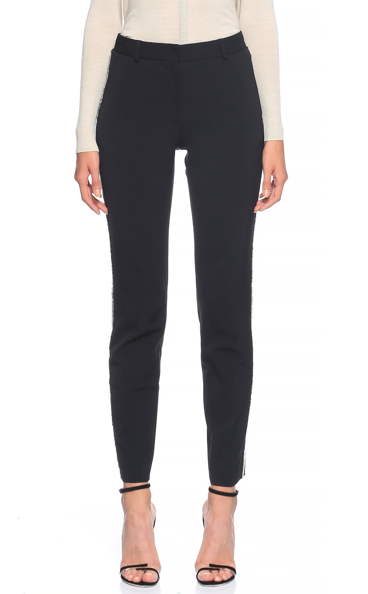 Alberta Ferretti -Alberta Ferretti  Siyah Pantolon