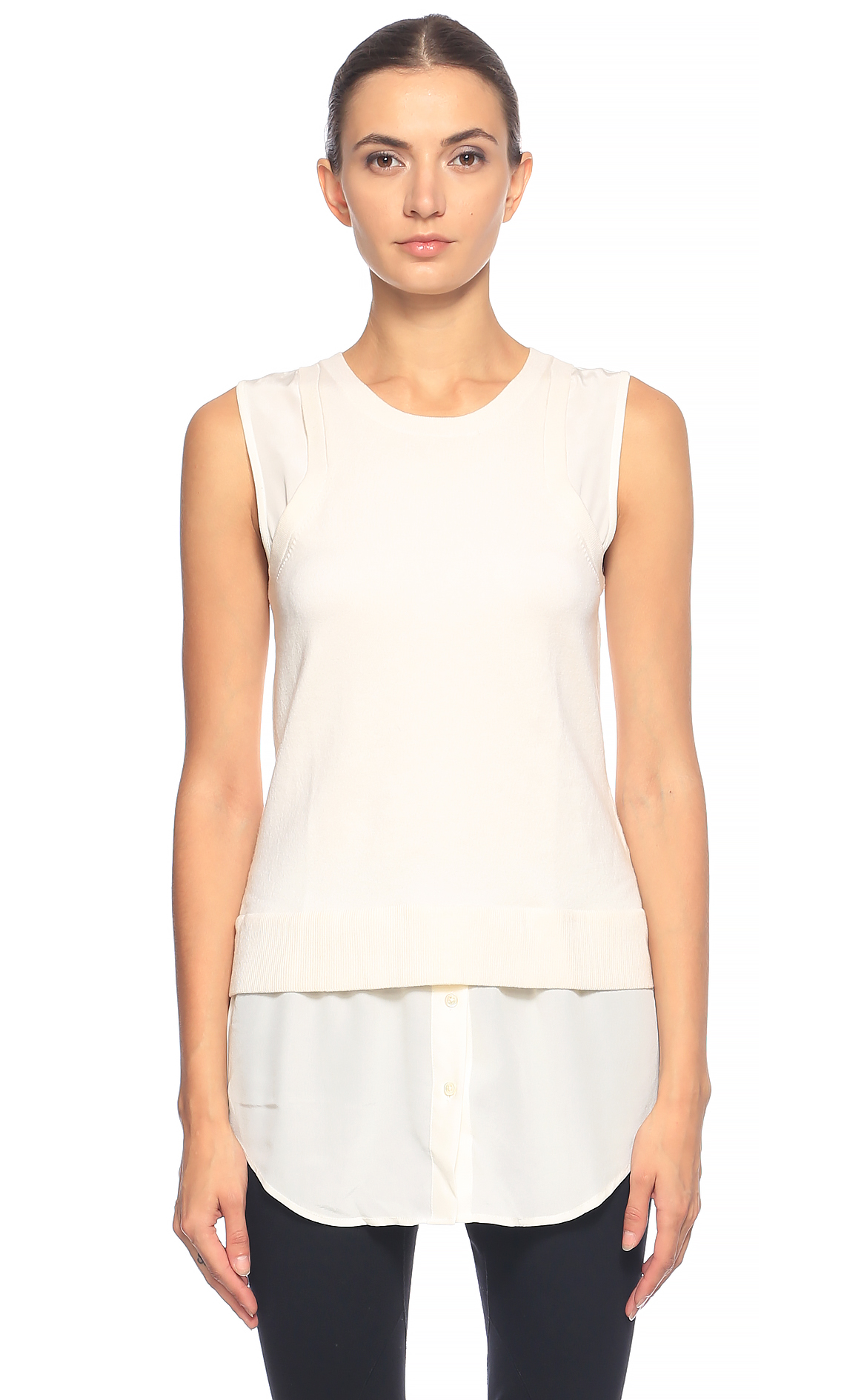 Kaufman Franco-Kaufman Franco Ekru Bluz