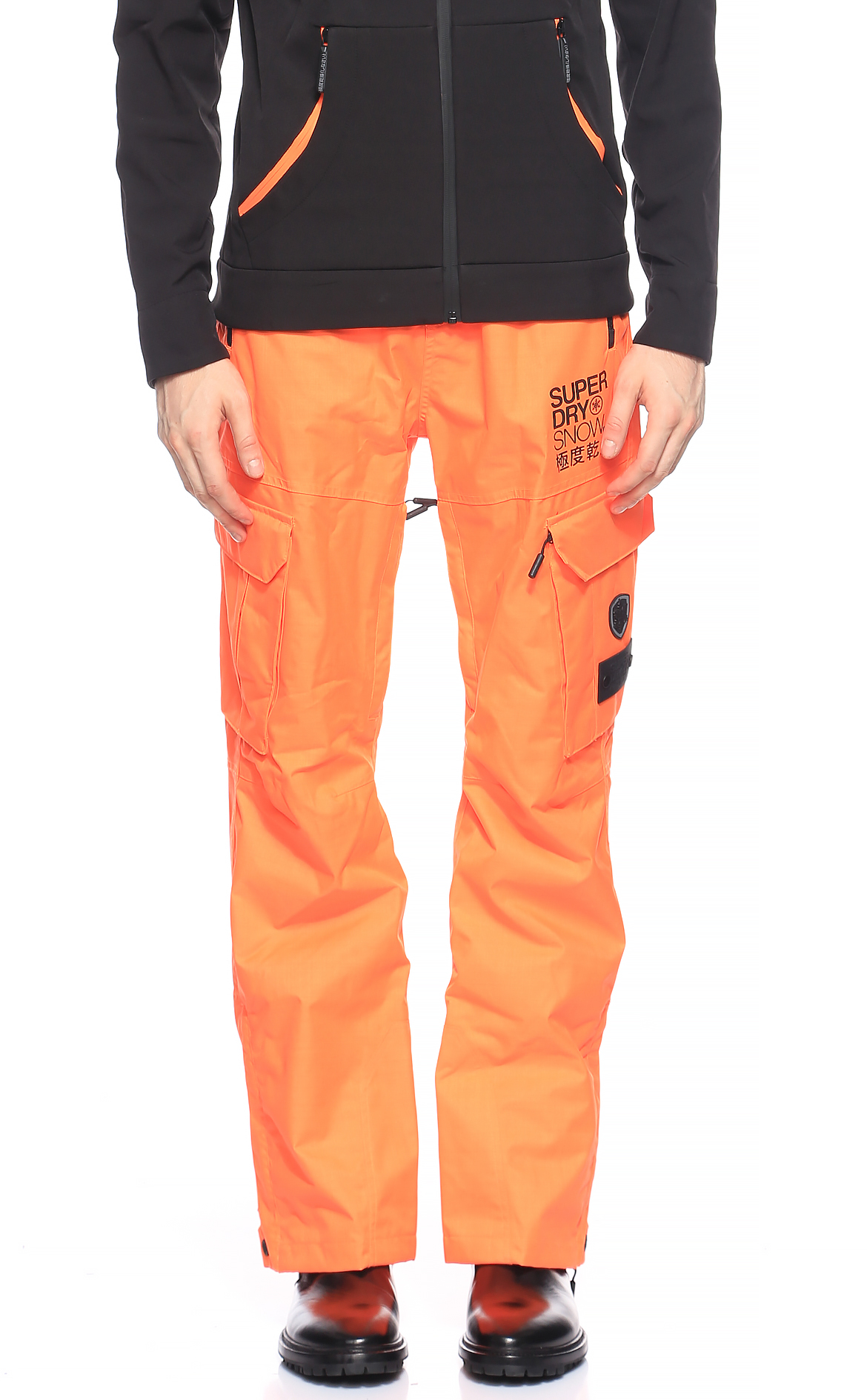 Superdry-Superdry Turuncu Kayak Pantolonu