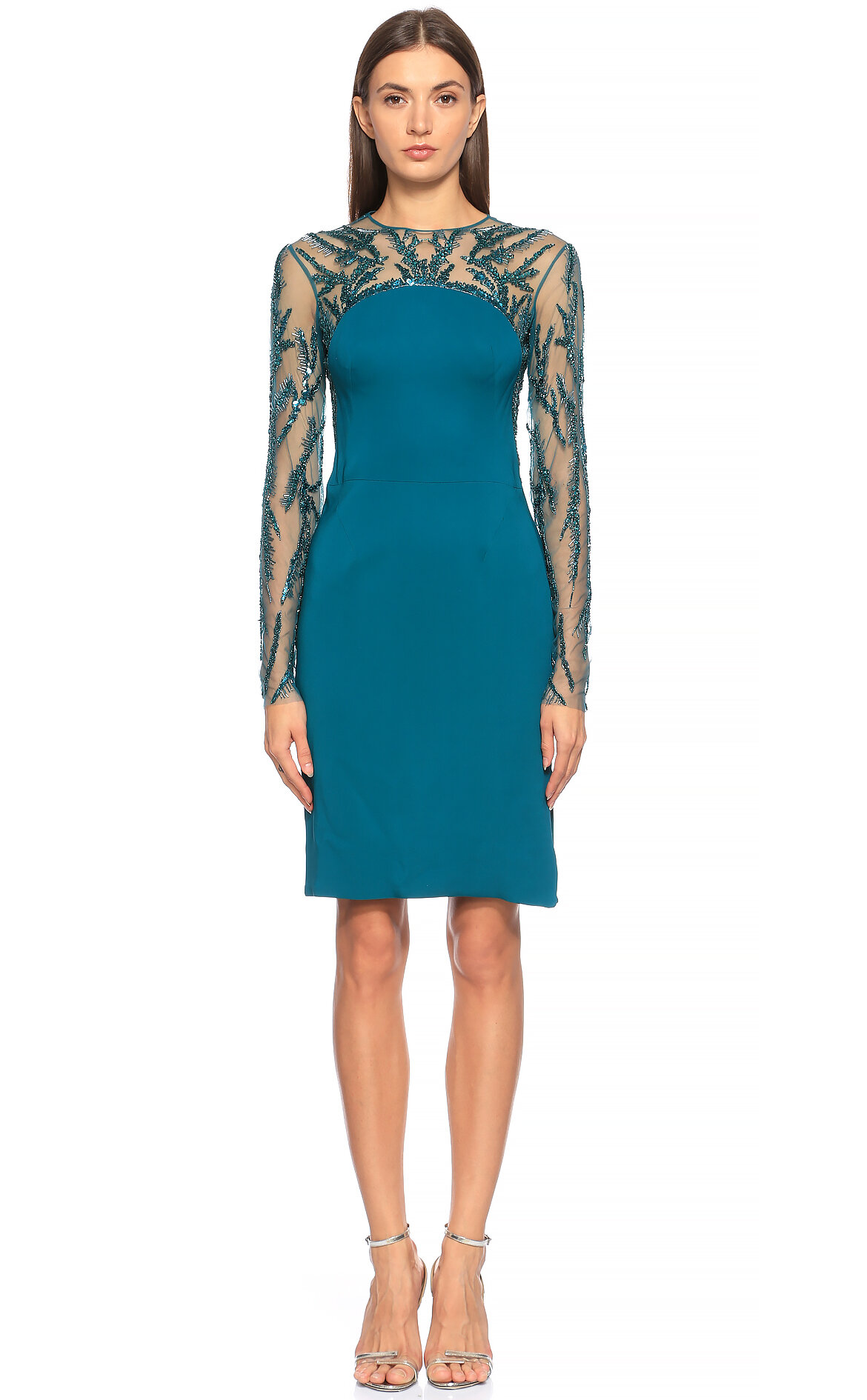 Zuhair Murad-Zuhair Murad Yeşil Elbise