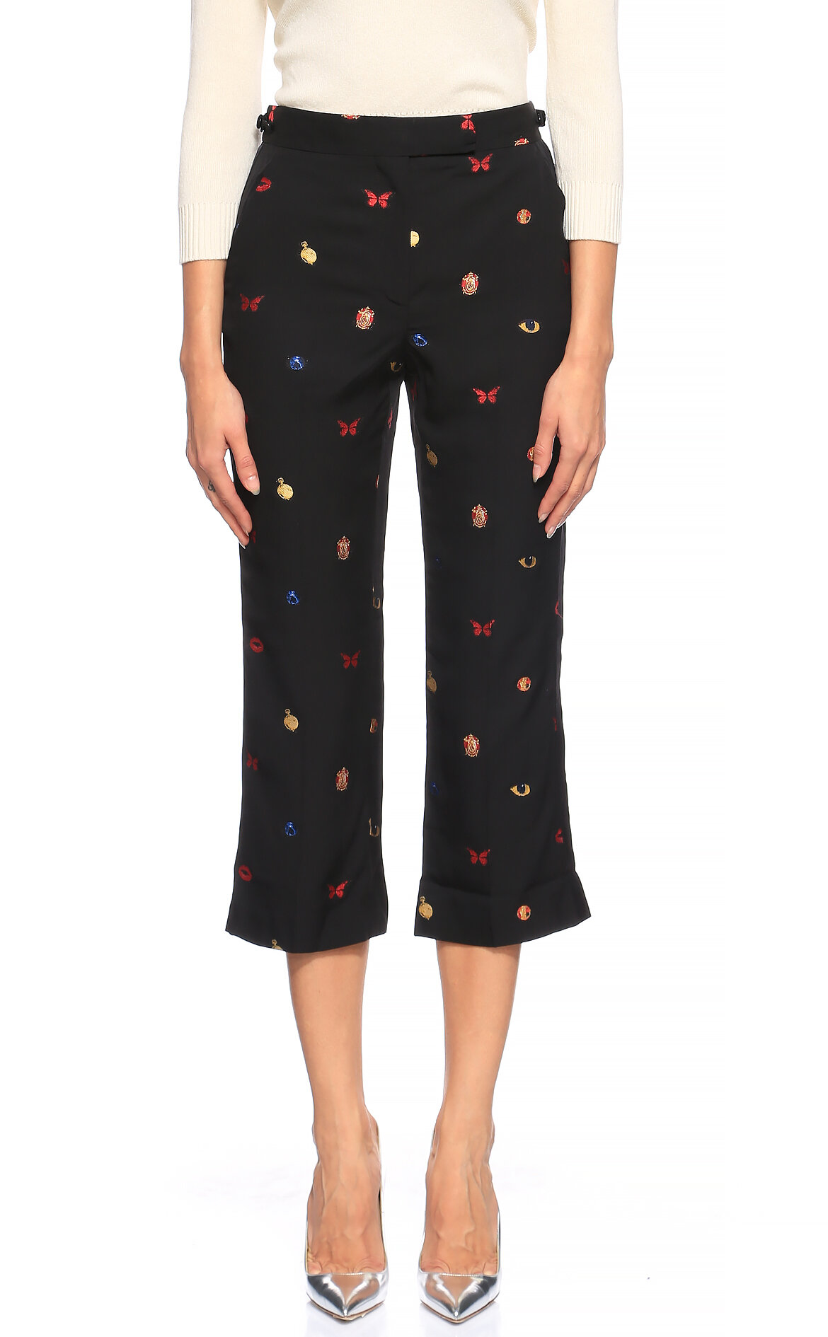 Alexander McQueen-Alexander McQueen Siyah Pantolon