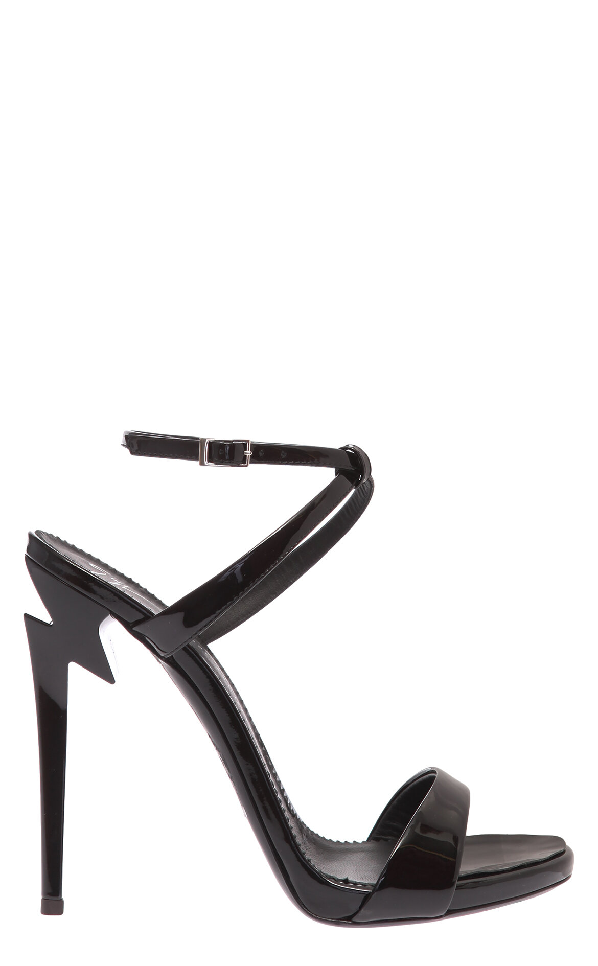 Giuseppe Zanotti-Giuseppe Zanotti Siyah Sandalet