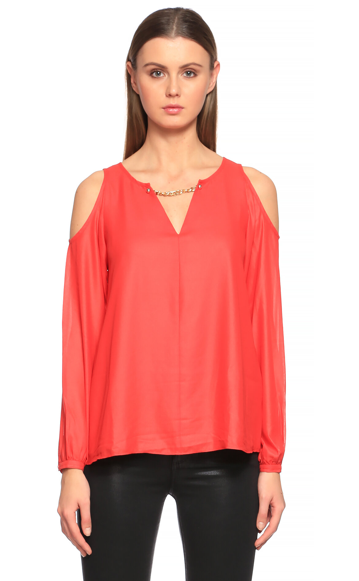 Guess-Guess Kırmızı Bluz