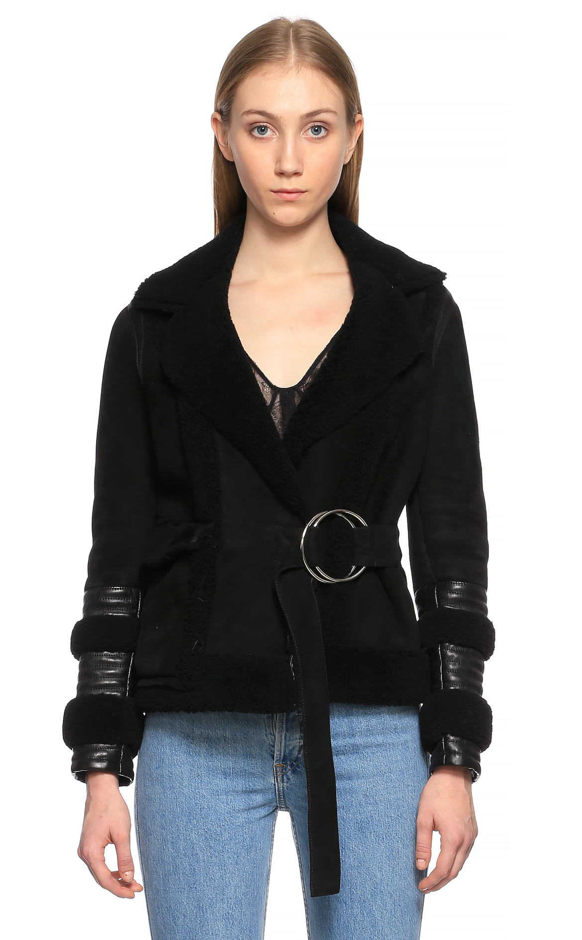 Nour Hammour-Nour Hammour Siyah Ceket