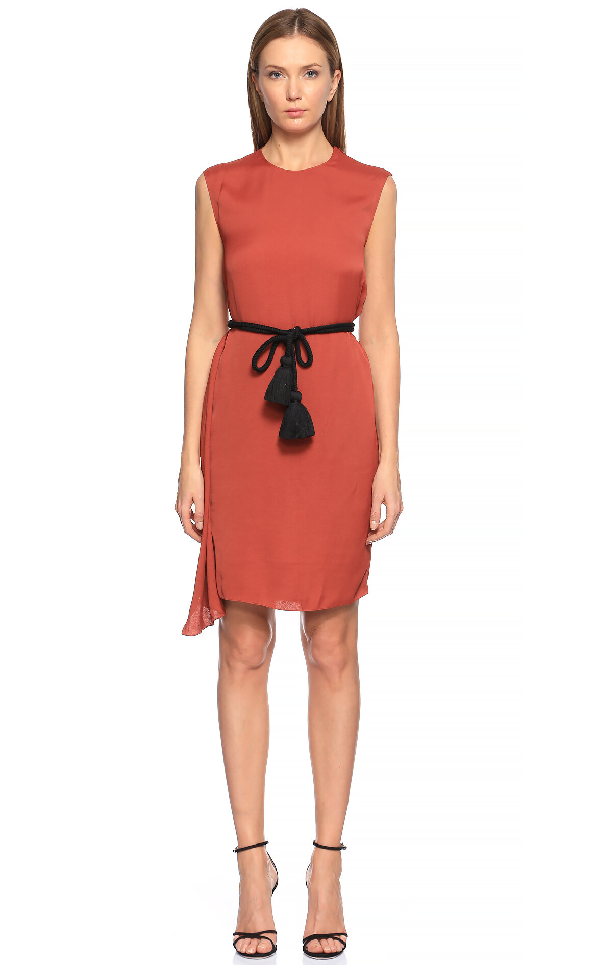 Lanvin-Lanvin Kahverengi Elbise