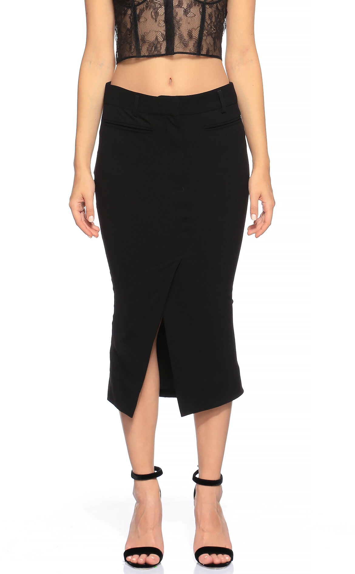 Haider Ackermann-Haider Ackermann Siyah Etek