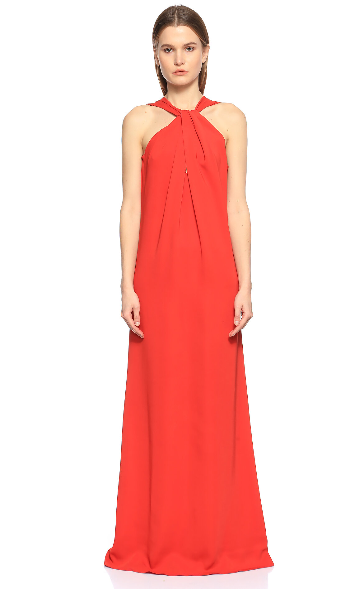 Lanvin-Lanvin Kırmızı Gece Elbisesi
