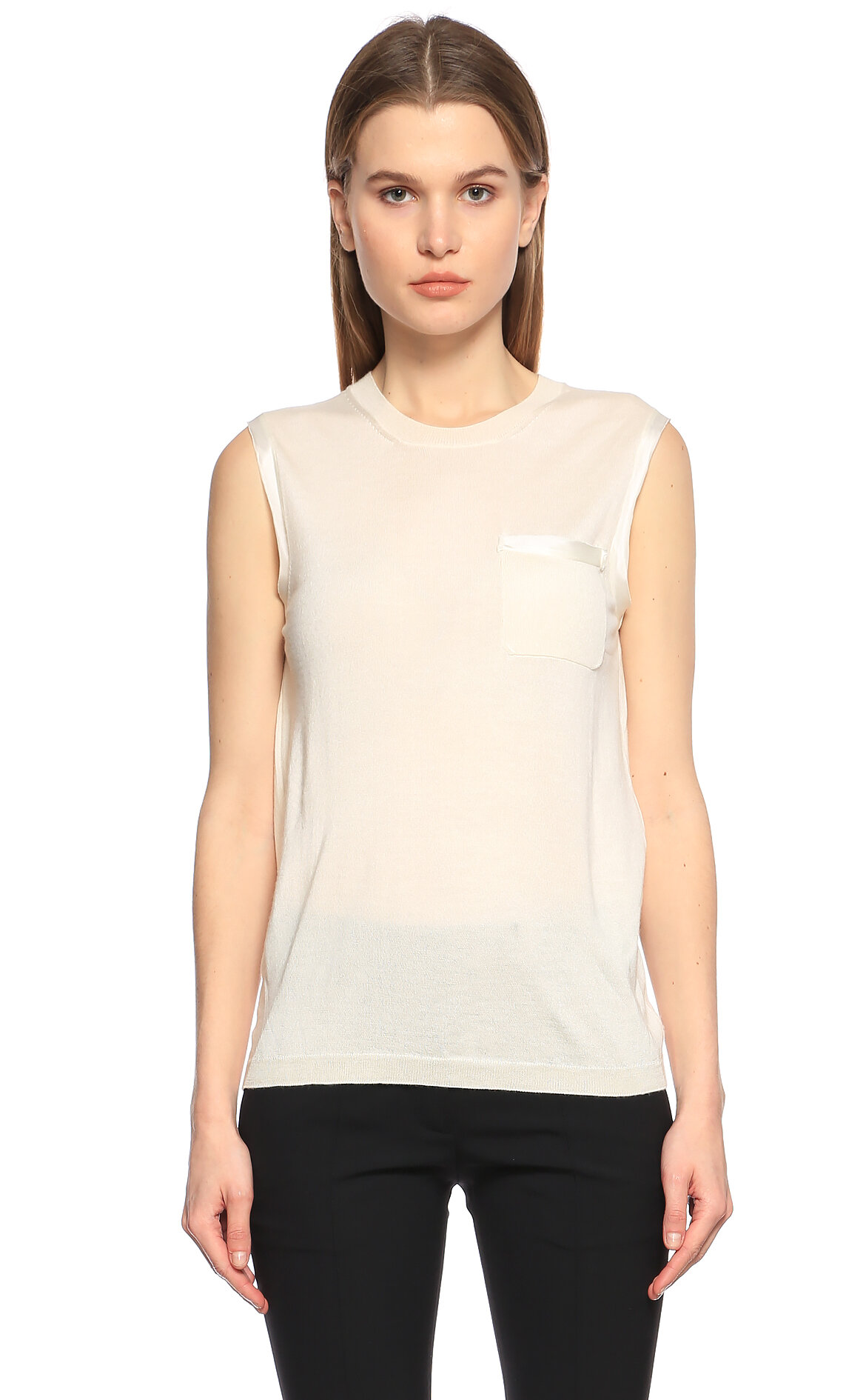 Lanvin-Lanvin Ekru Triko