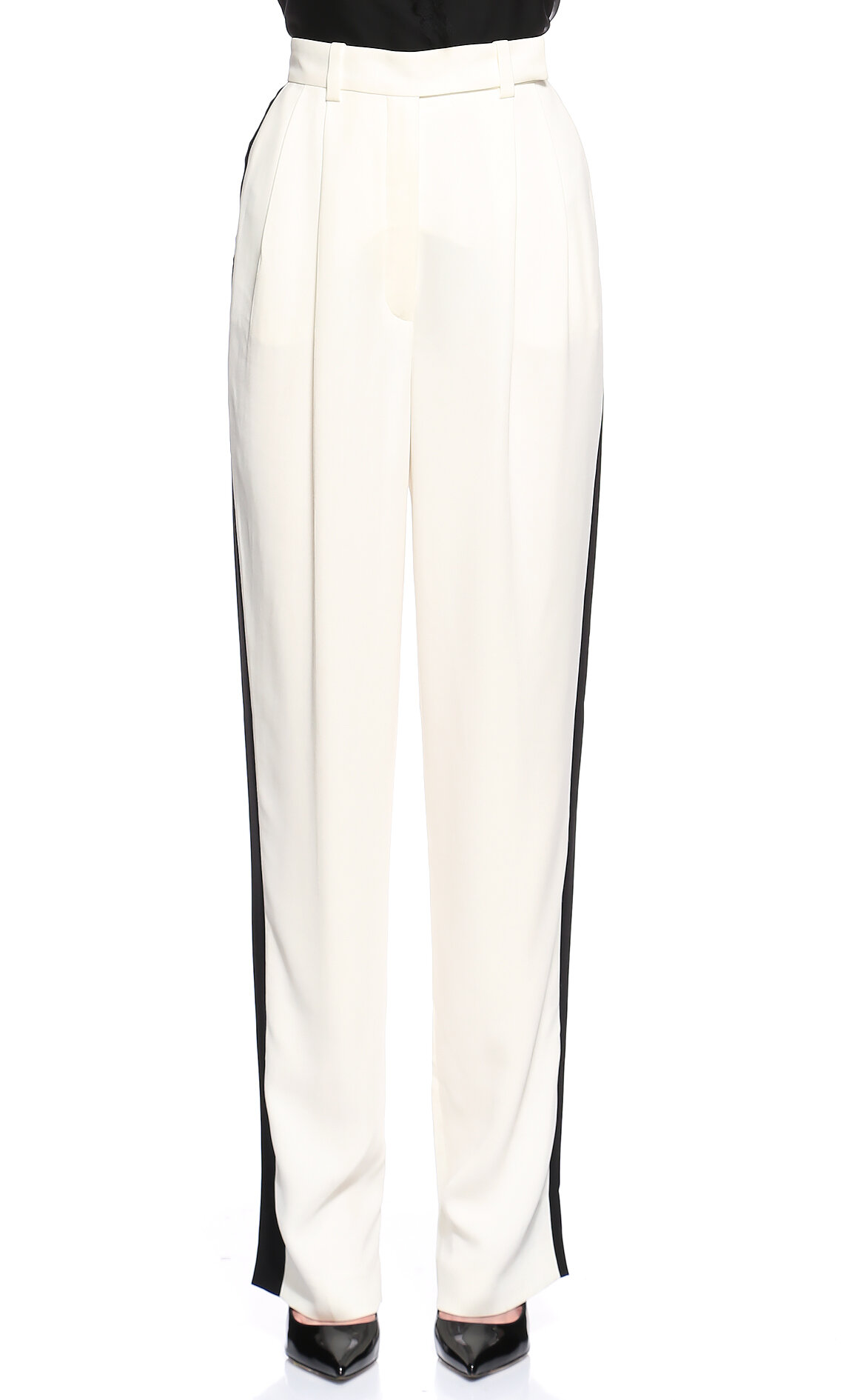 Lanvin-Lanvin Ekru Pantolon