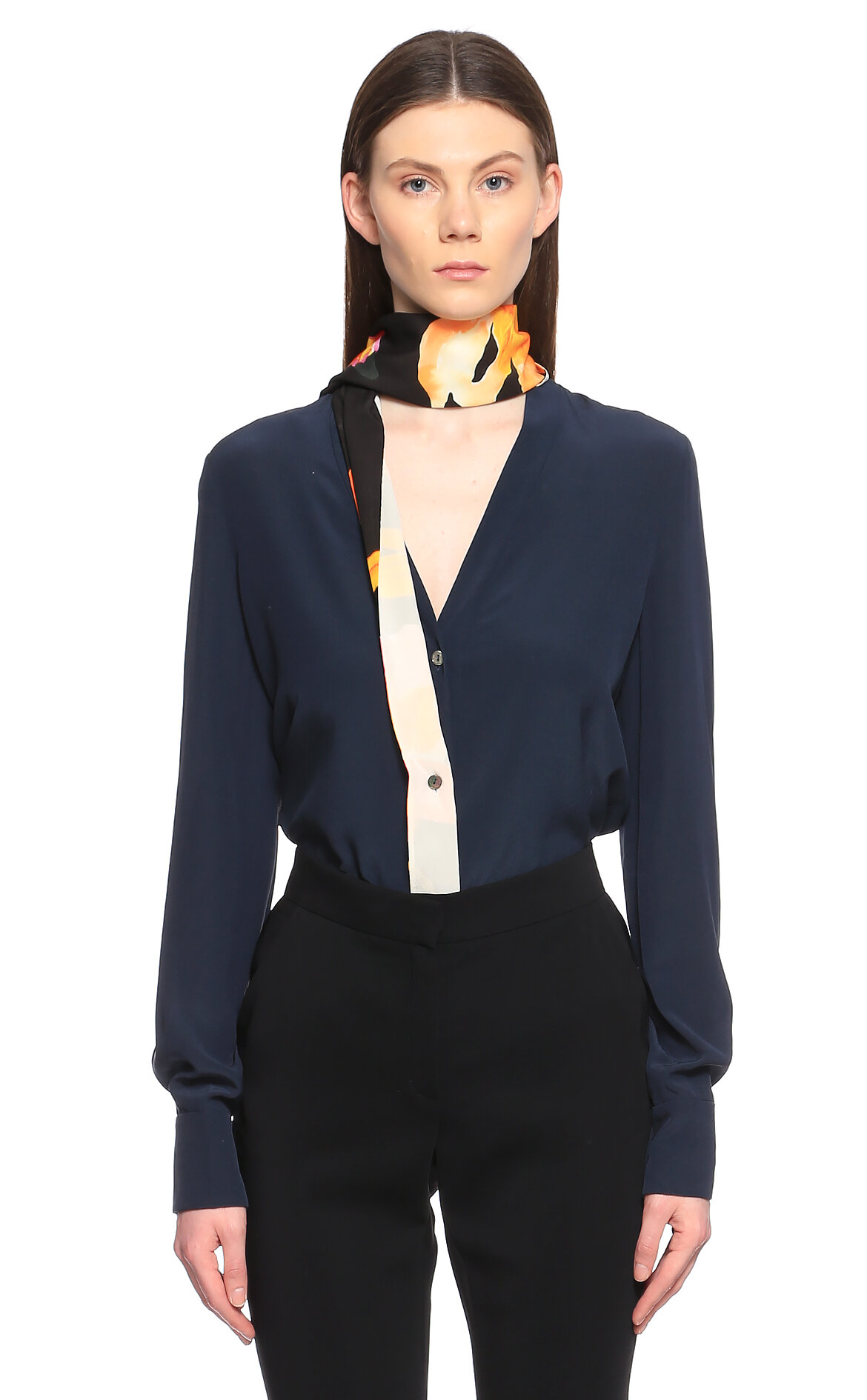 Lanvin-Lanvin Lacivert Bluz