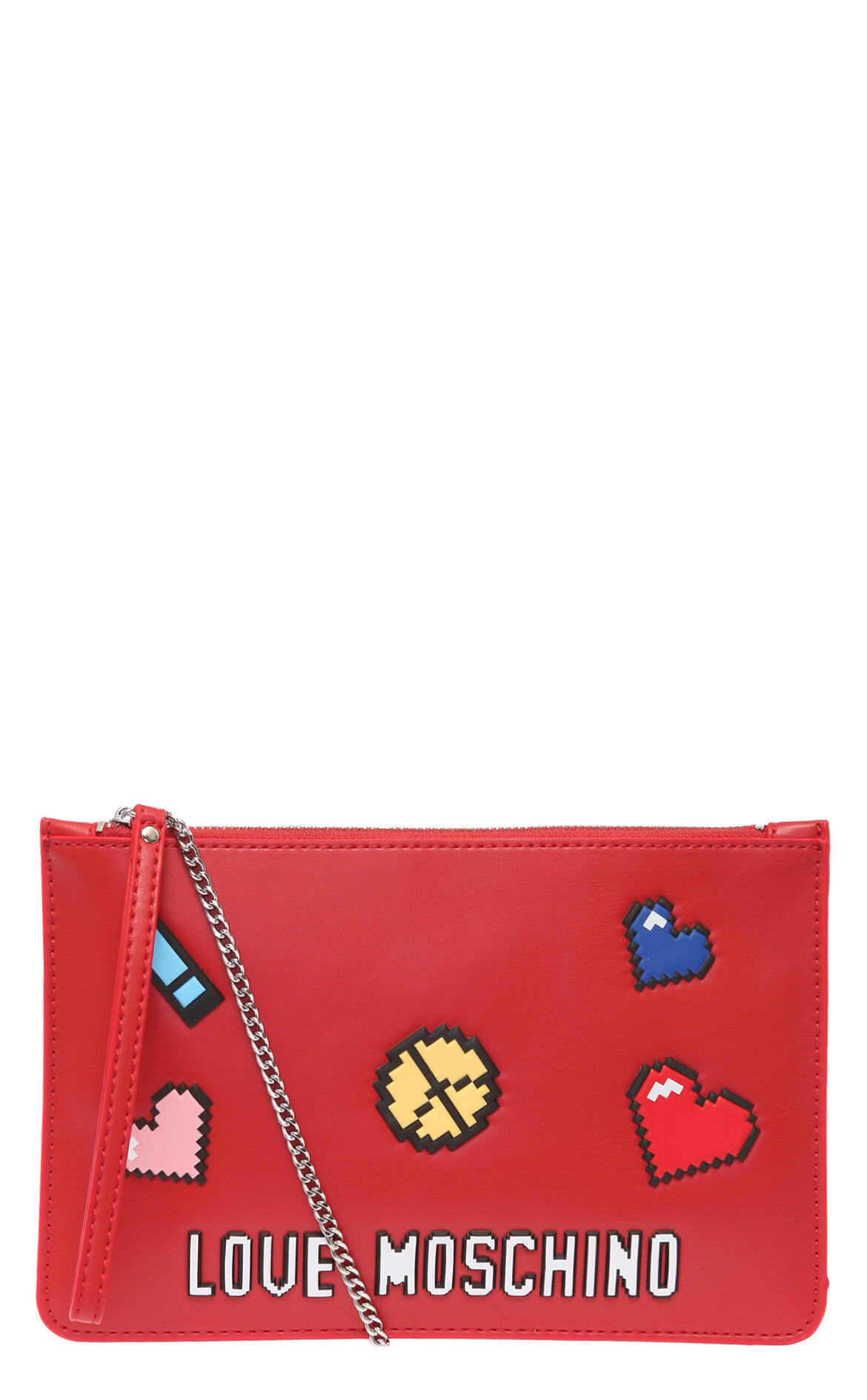 Love Moschino-Love Moschino Kırmızı Clutch