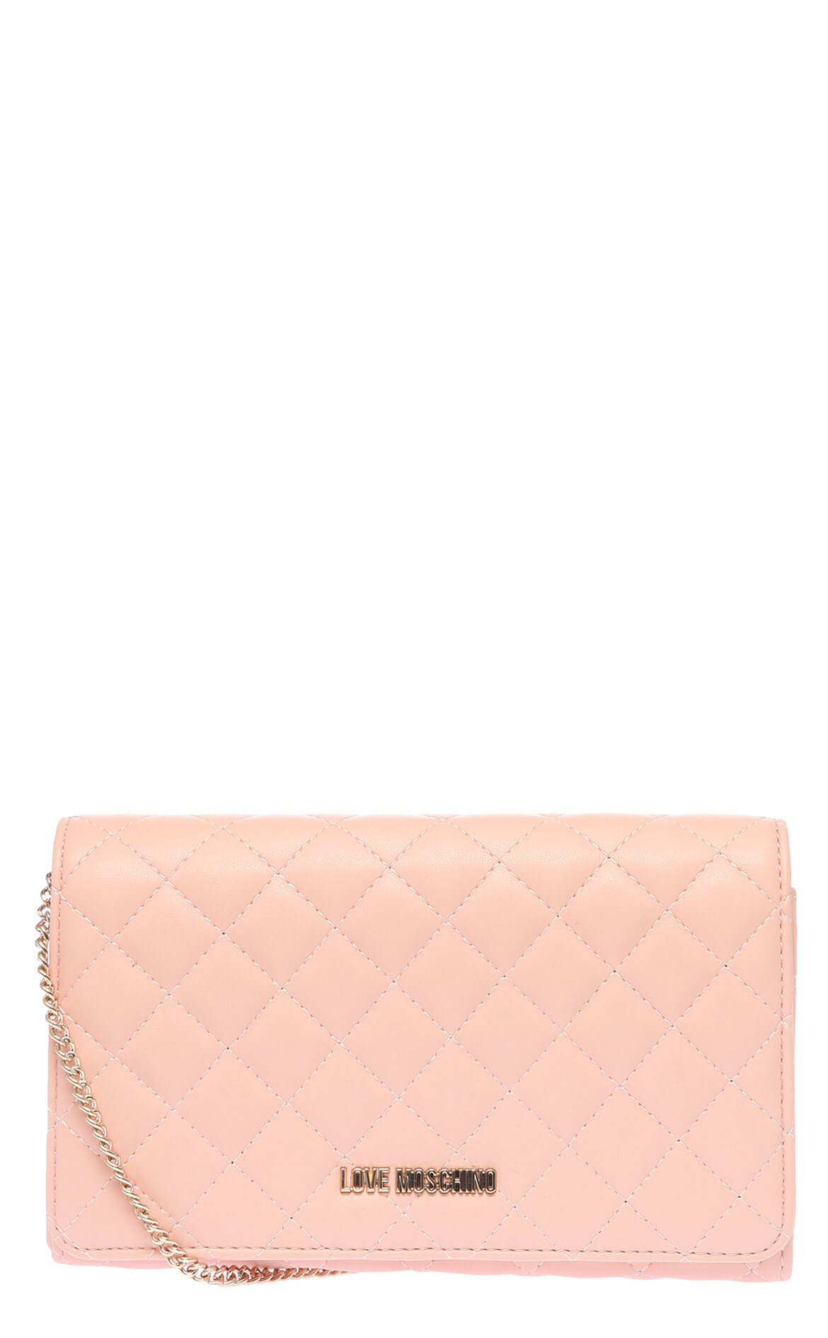 Love Moschino-Love Moschino Pembe Clutch