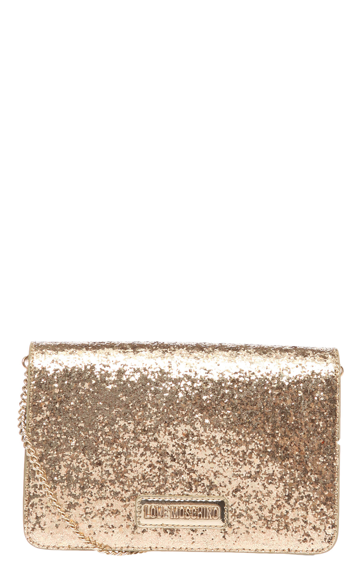 Love Moschino-Love Moschino Altın Rengi Clutch