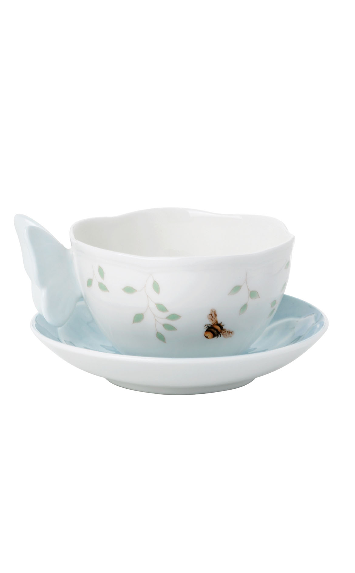 Lenox-Lenox Butterfly C Kahve/Çay Fincan ve Tabağı