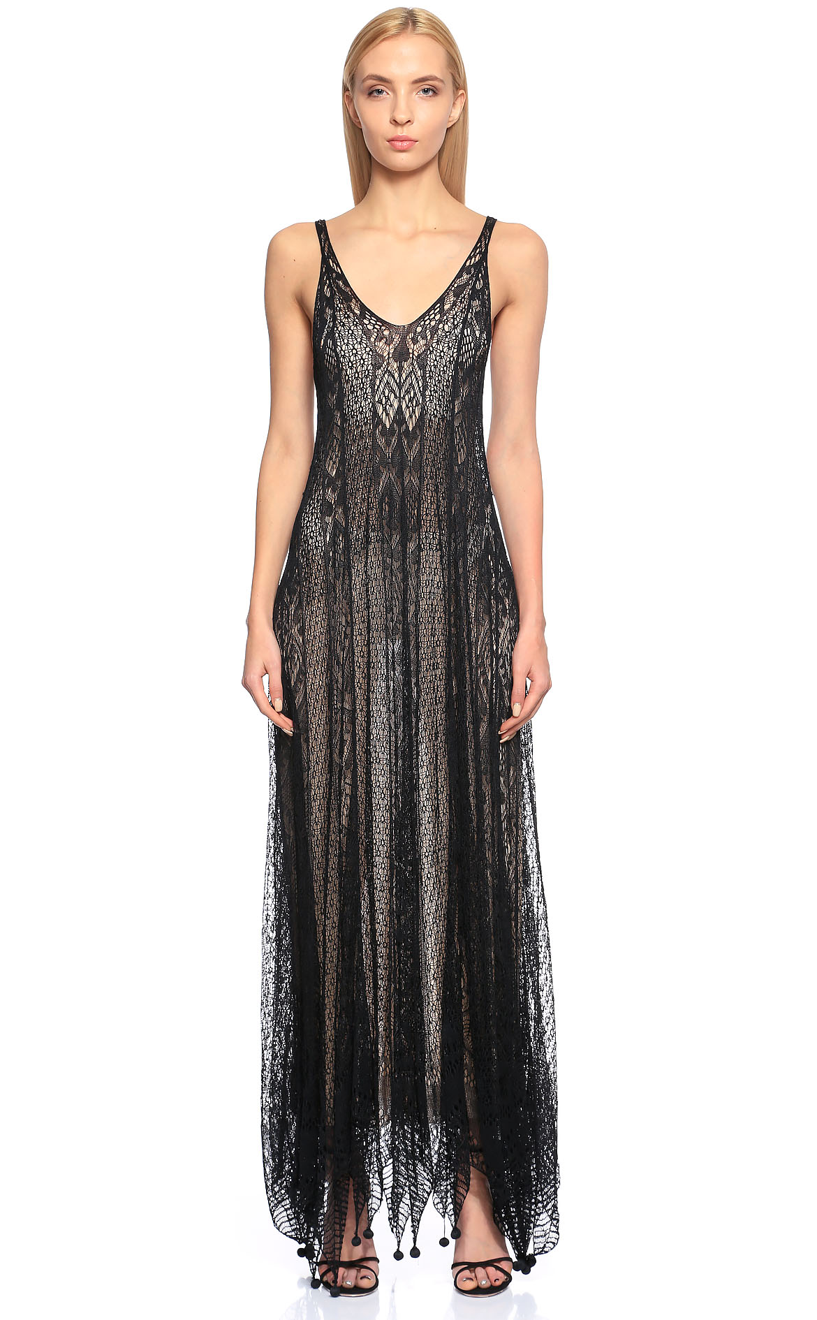 Alexander McQueen-Alexander McQueen Siyah Elbise