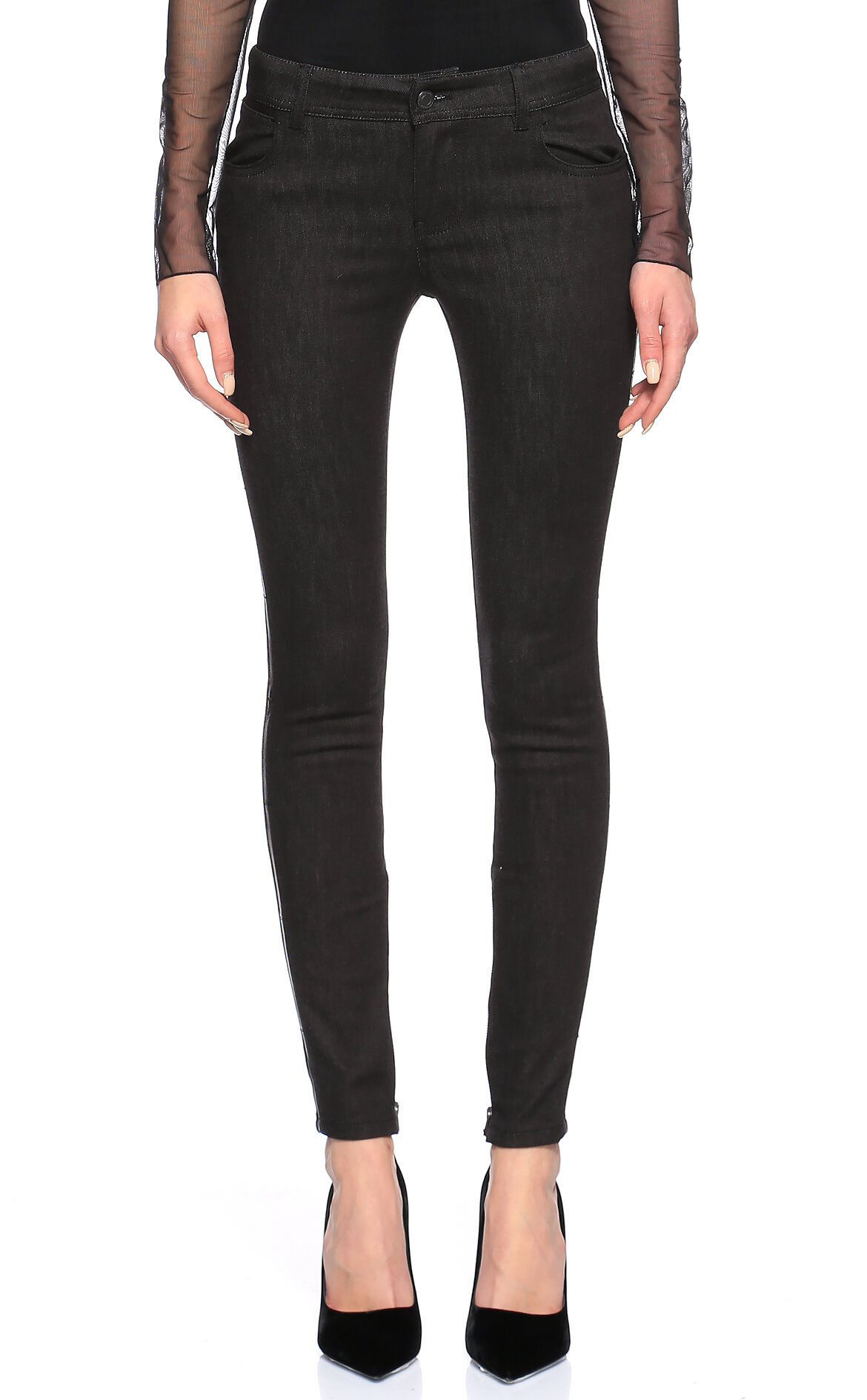 Tom Ford-Tom Ford Siyah Jean Pantolon