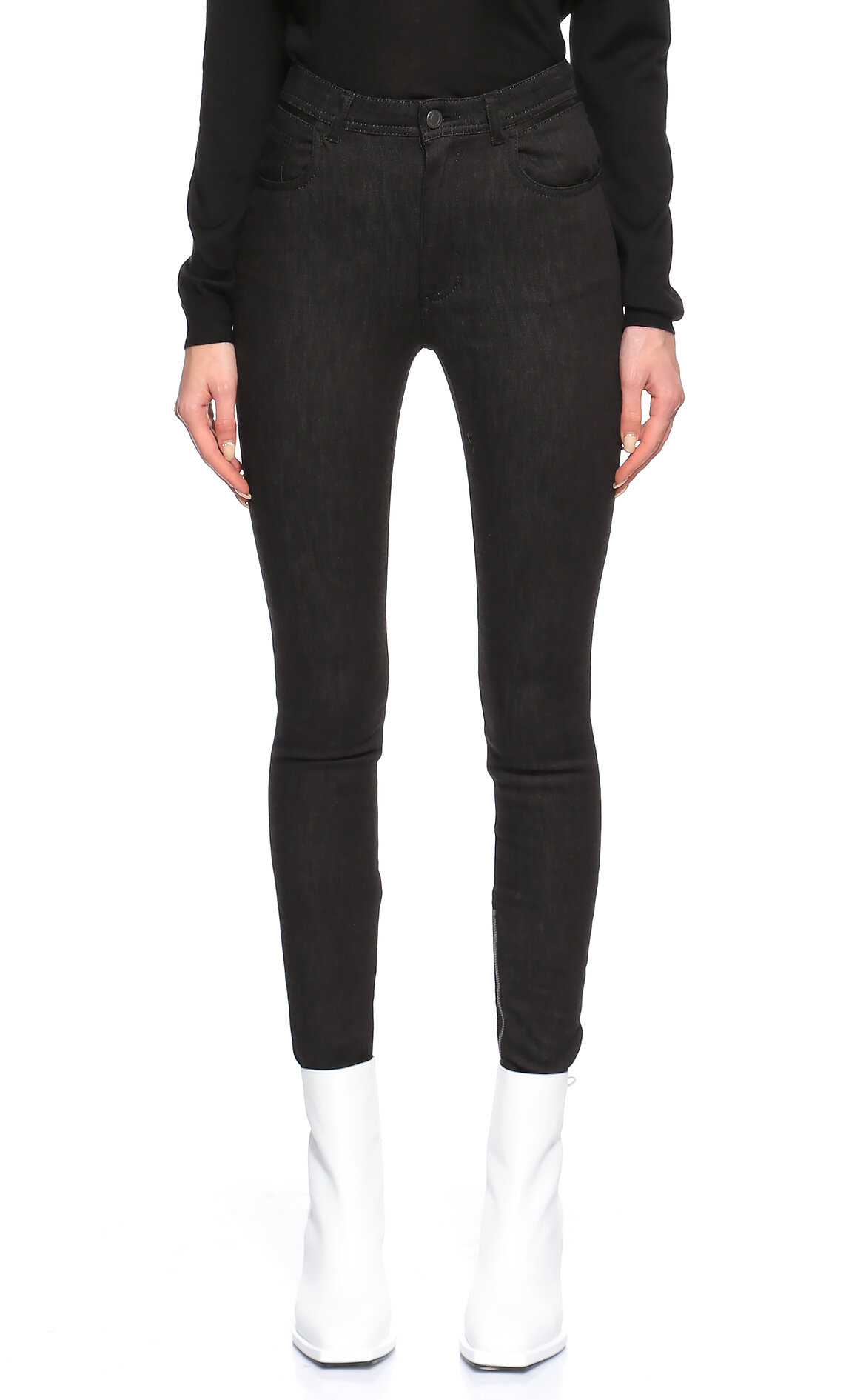 Tom Ford-Tom Ford Siyah Jean Pantolon