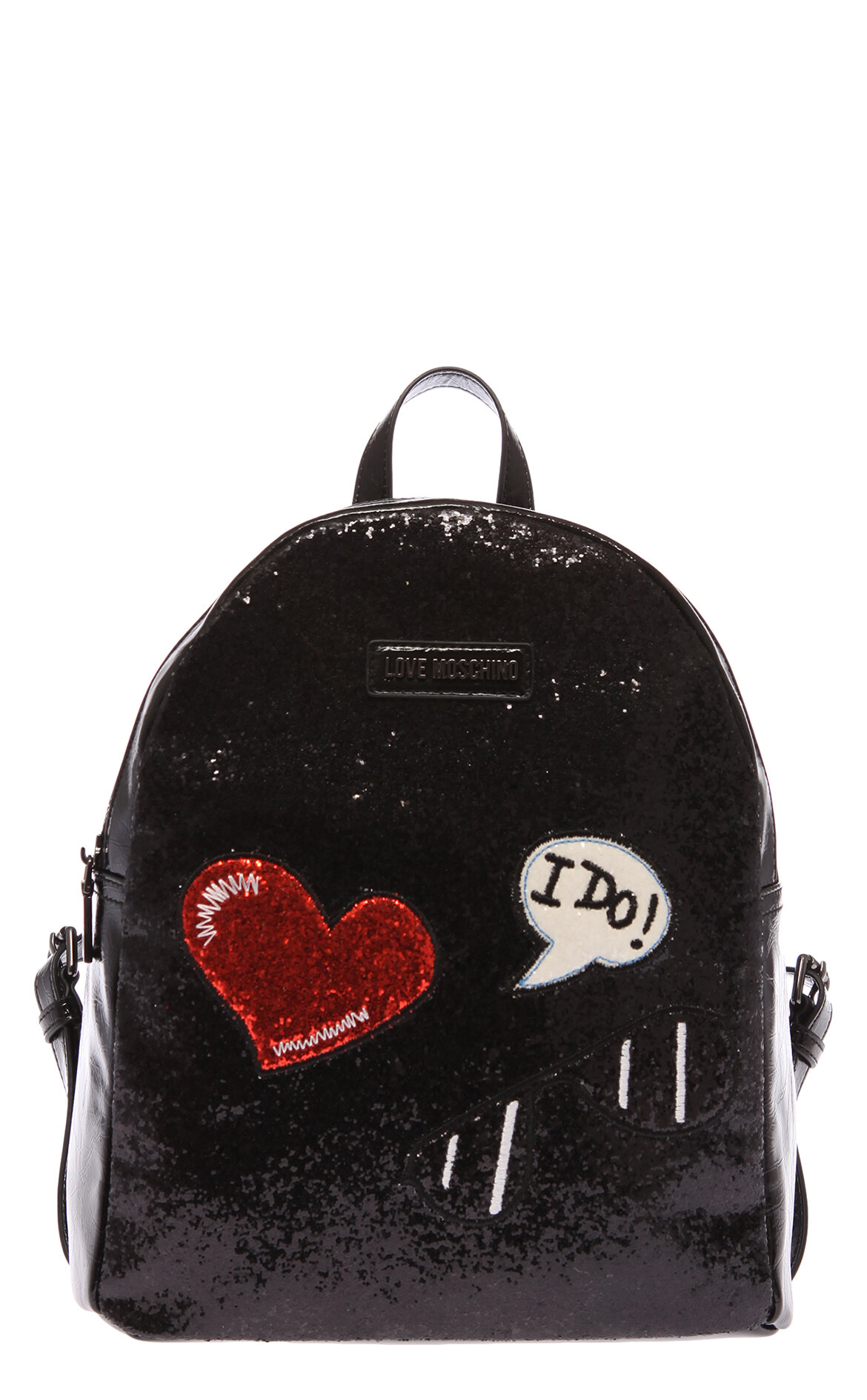 Love Moschino-Love Moschino Siyah Sırt Çantası