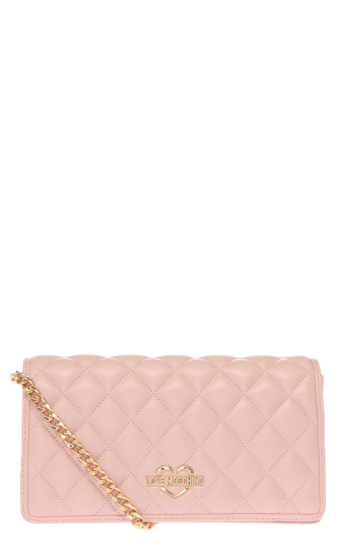 Love Moschino-Love Moschino Pembe Çanta