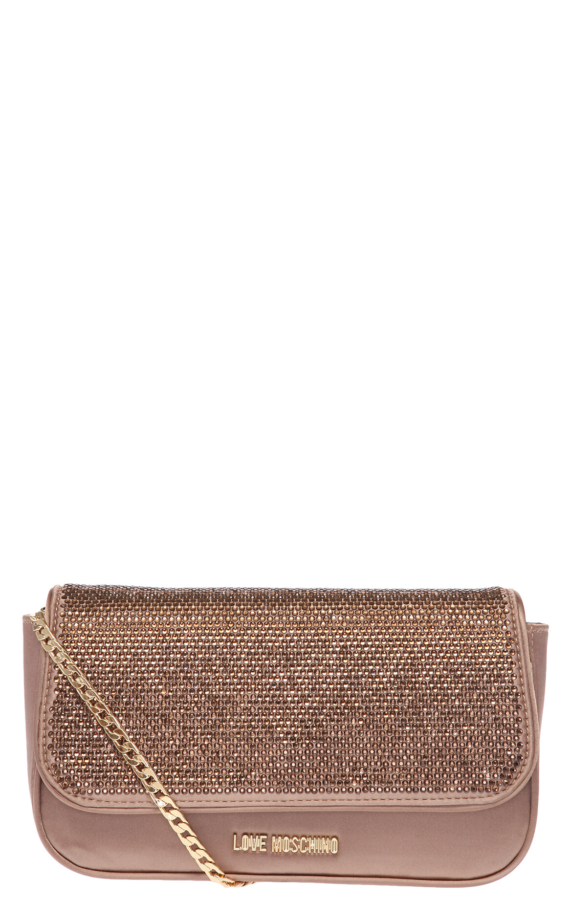 Love Moschino-Love Moschino Kahverengi Clutch