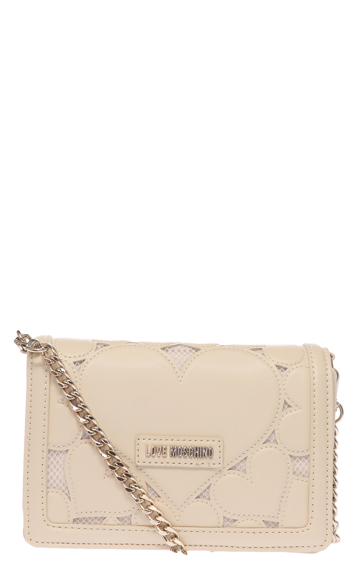 Love Moschino-Love Moschino Ekru Çanta