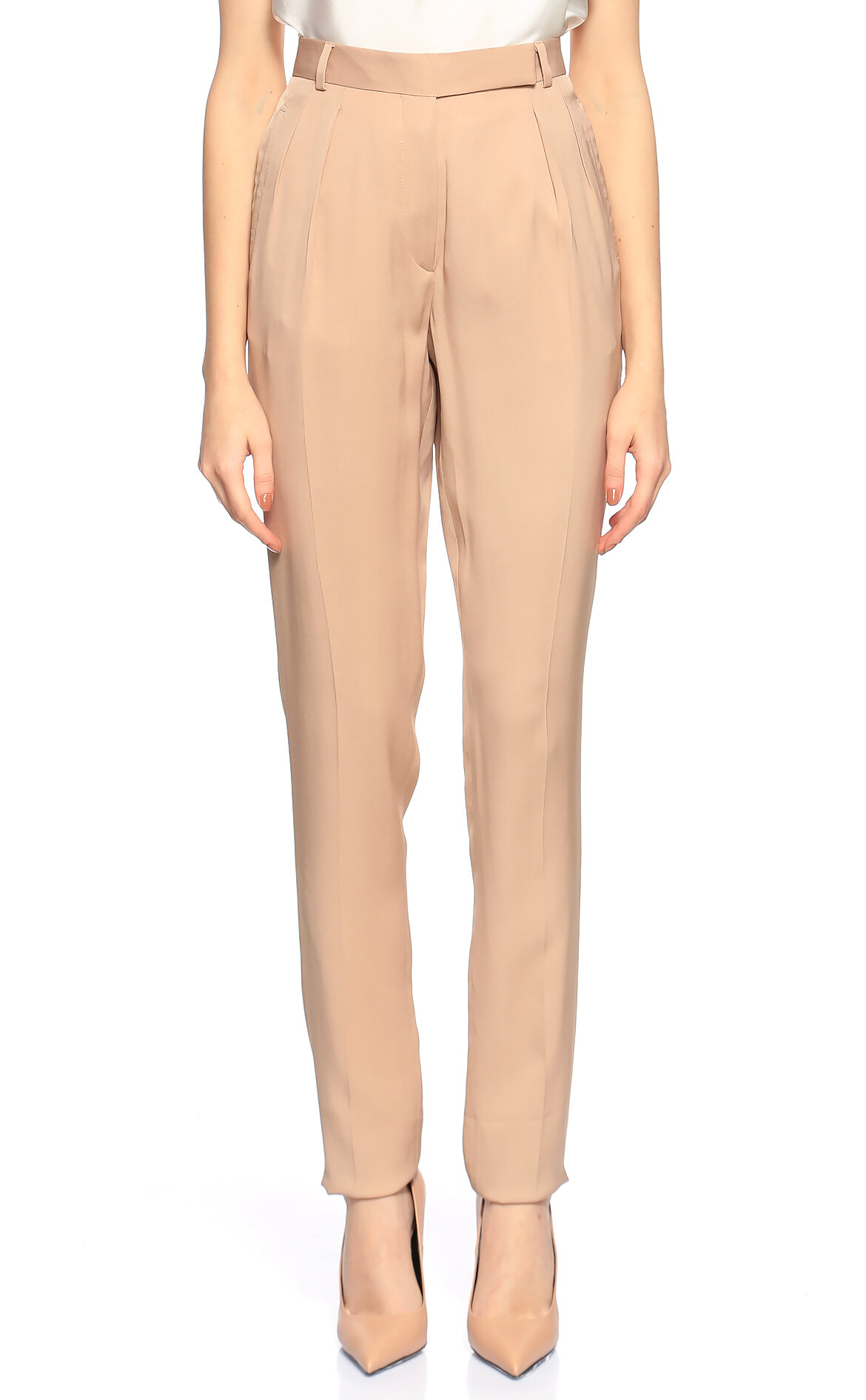 Lanvin-Lanvin Bej Pantolon