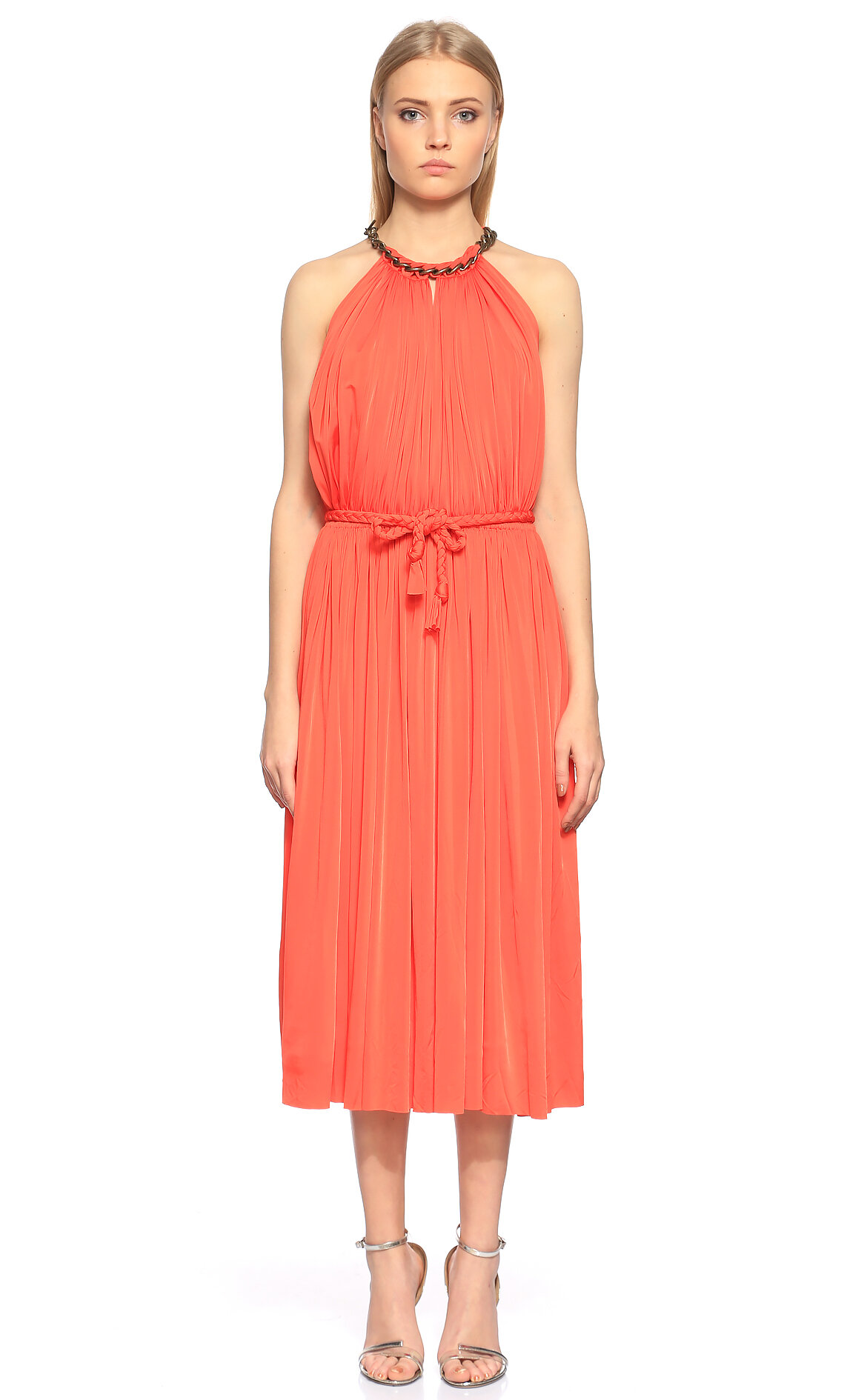 Lanvin-Lanvin Turuncu Elbise