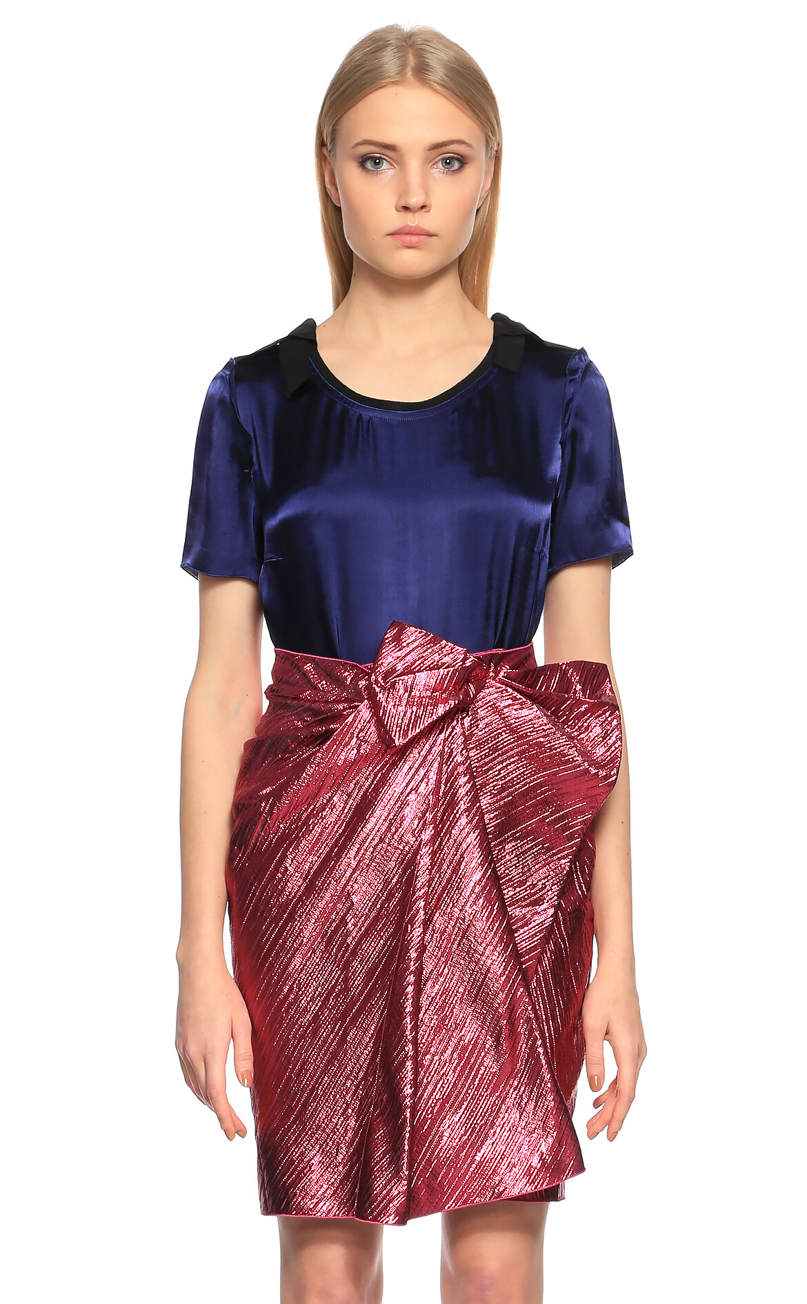 Lanvin-Lanvin Lacivert Bluz