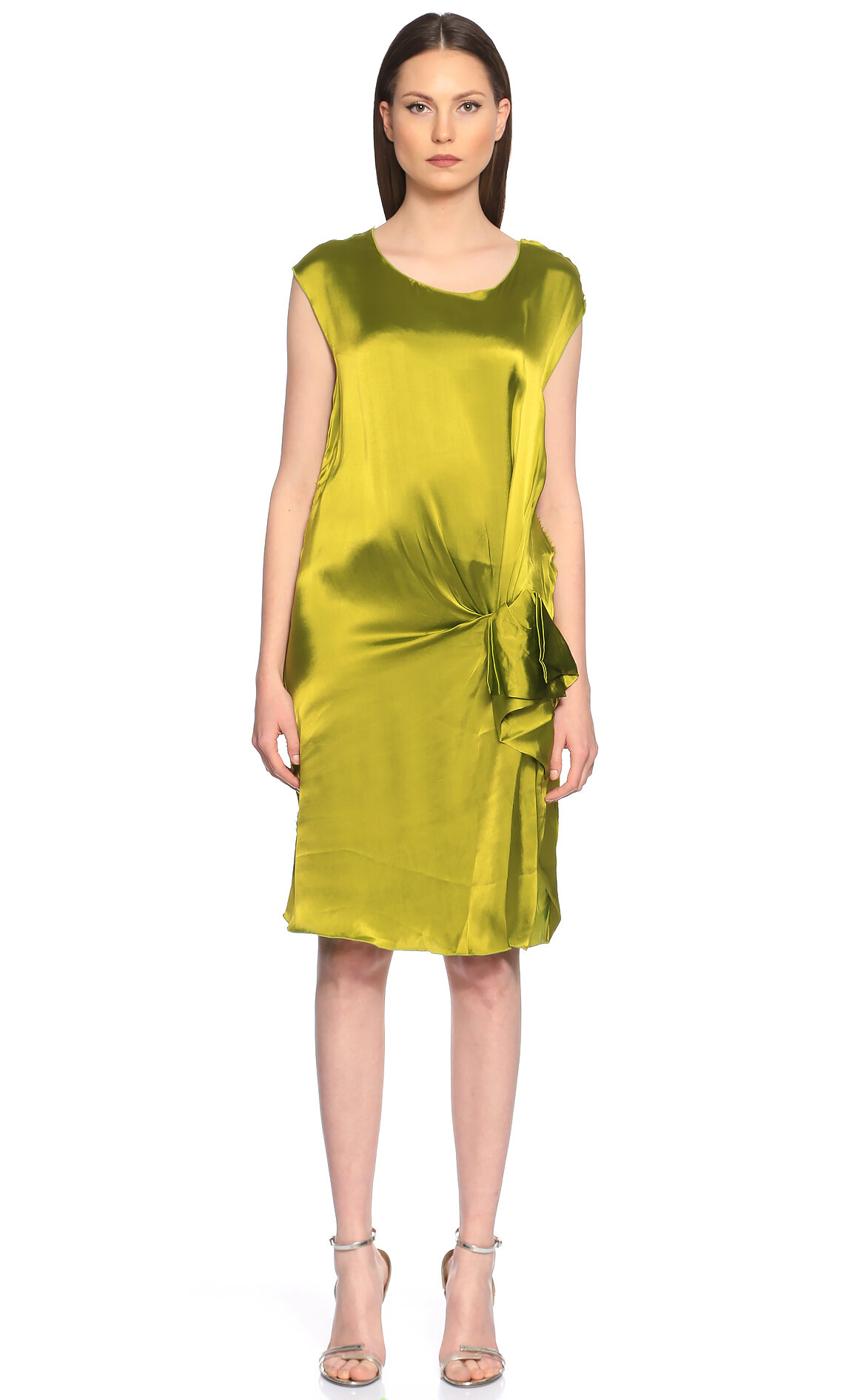 Lanvin-Lanvin Yeşil Elbise