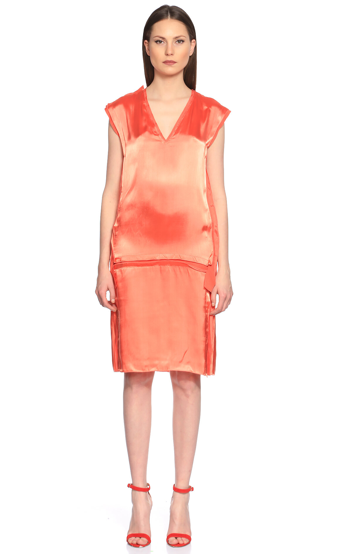 Lanvin-Lanvin Mercan Elbise