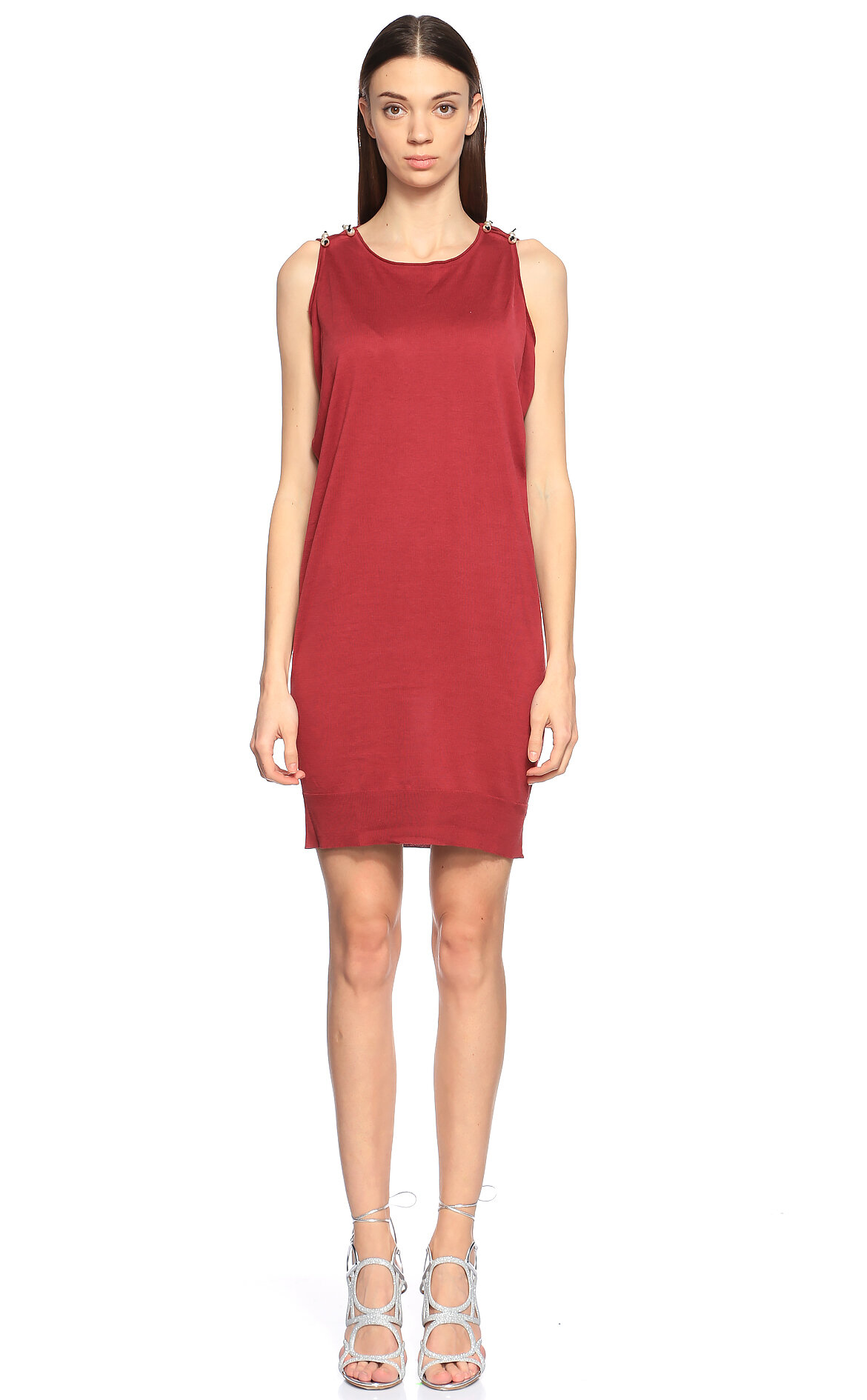 Lanvin-Lanvin Bordo Elbise