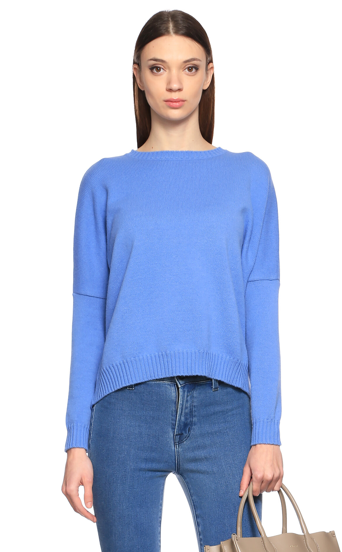 Longchamp-Longchamp Mavi Triko