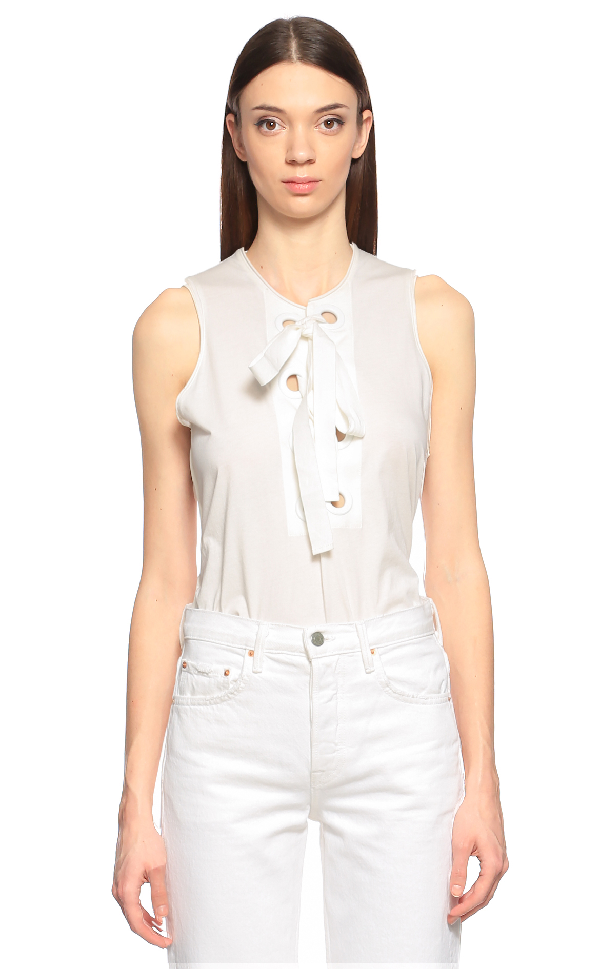 3.1 Phillip Lim-3.1 Phillip Lim Beyaz Bluz