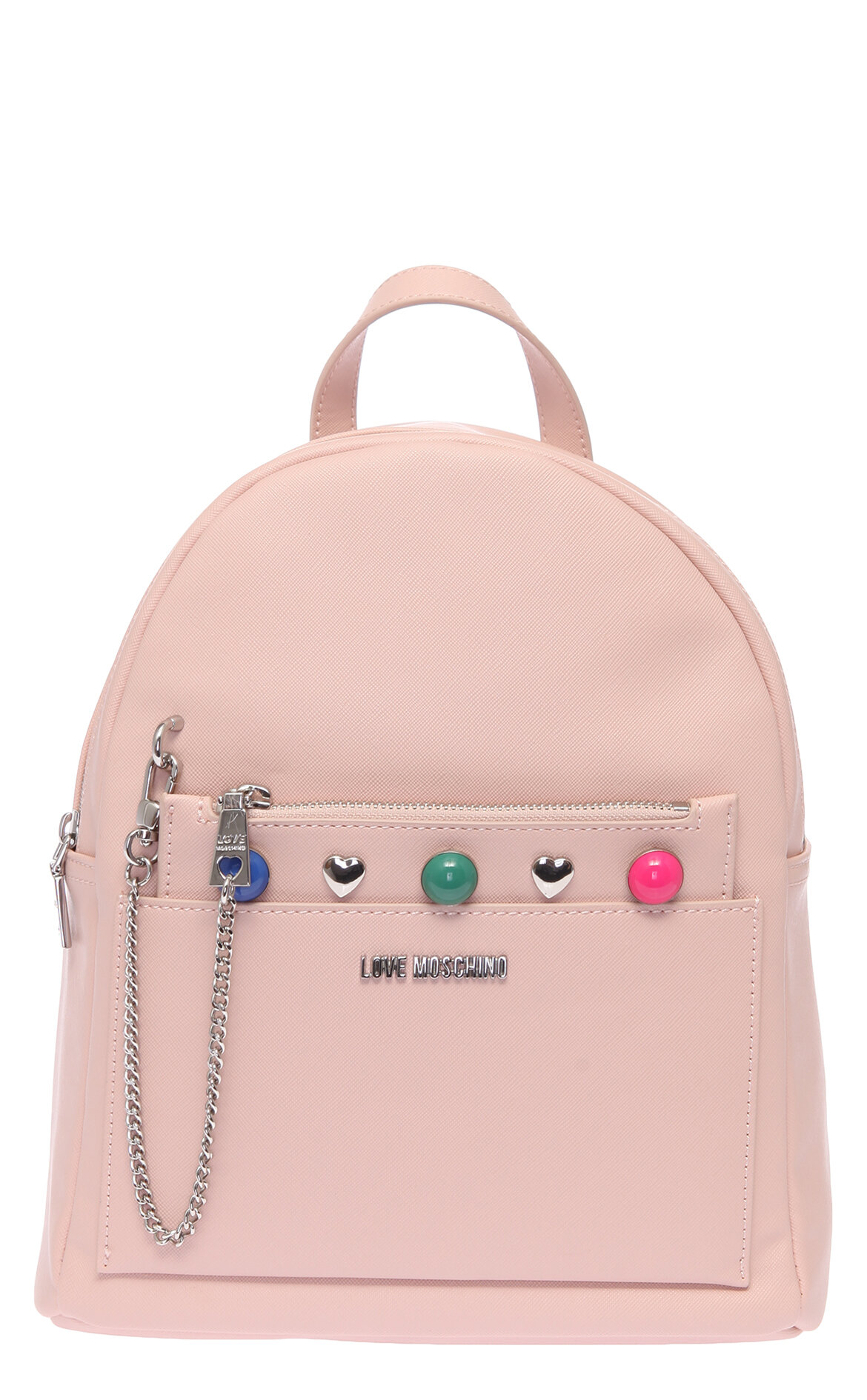 Love Moschino-Love Moschino Pembe Sırt Çantası