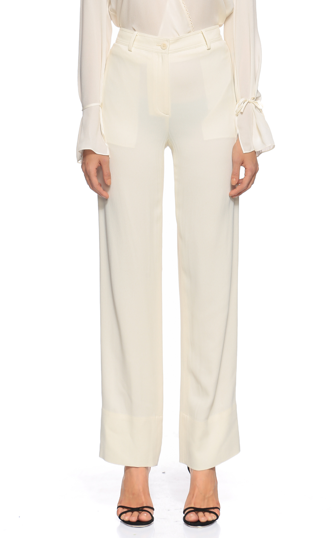 Theory-Theory Krem Rengi Pantolon