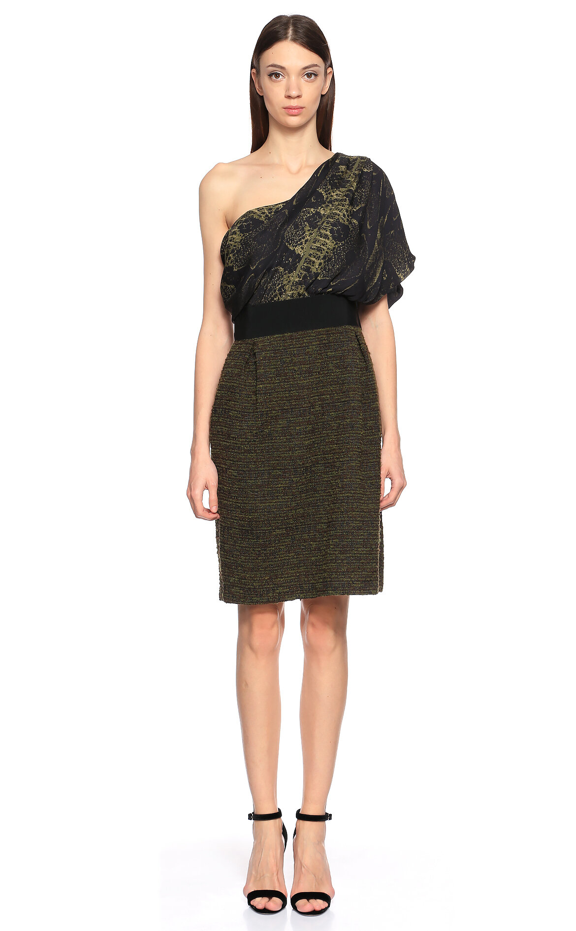 Giambattista Valli-Giambattista Valli Yeşil Elbise