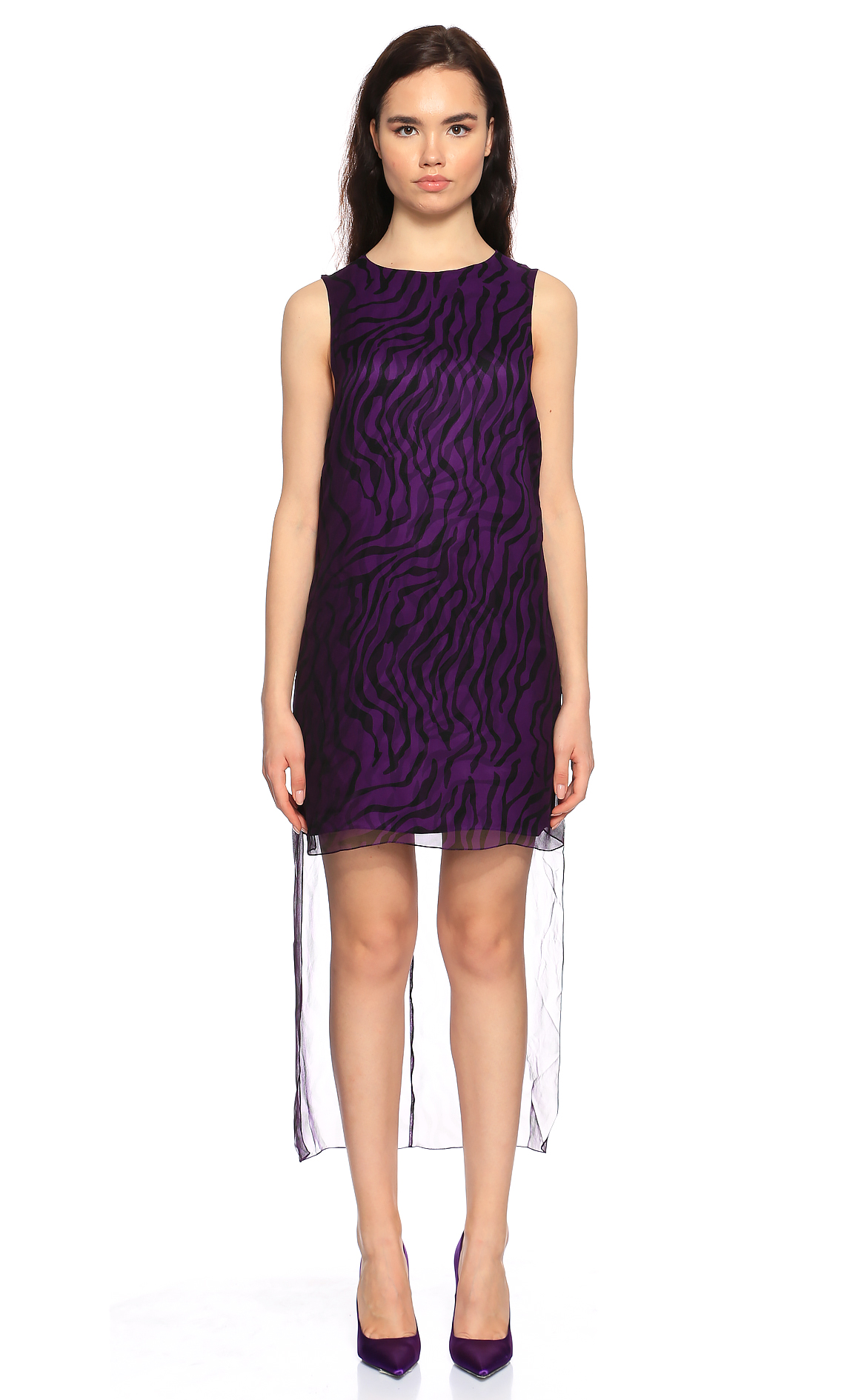 Thomas Wylde-Thomas Wylde Zebra Desenli Renkli Tunik