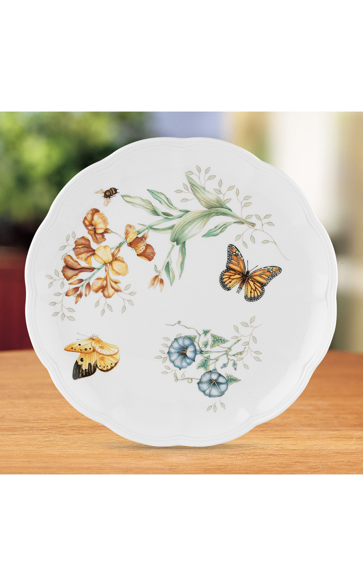 Lenox-Lenox Butterfly Düz Tabak Monarch 27 cm