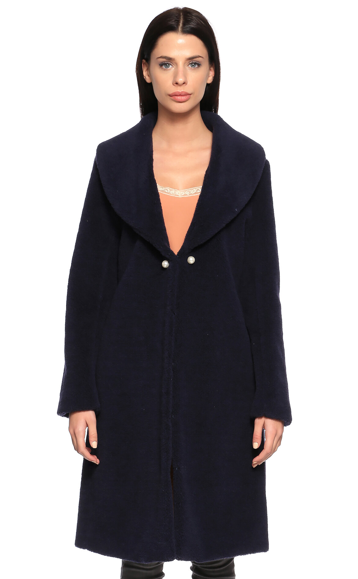 Shrimps-Shrimps Lacivert Kürk