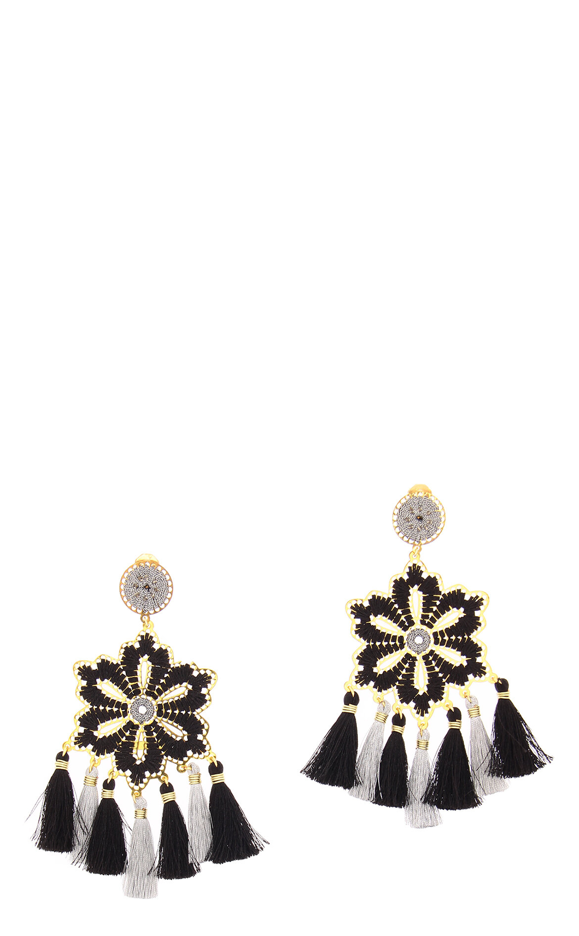 Mercedes Salazar-Mercedes Salazar Pembe Küpe