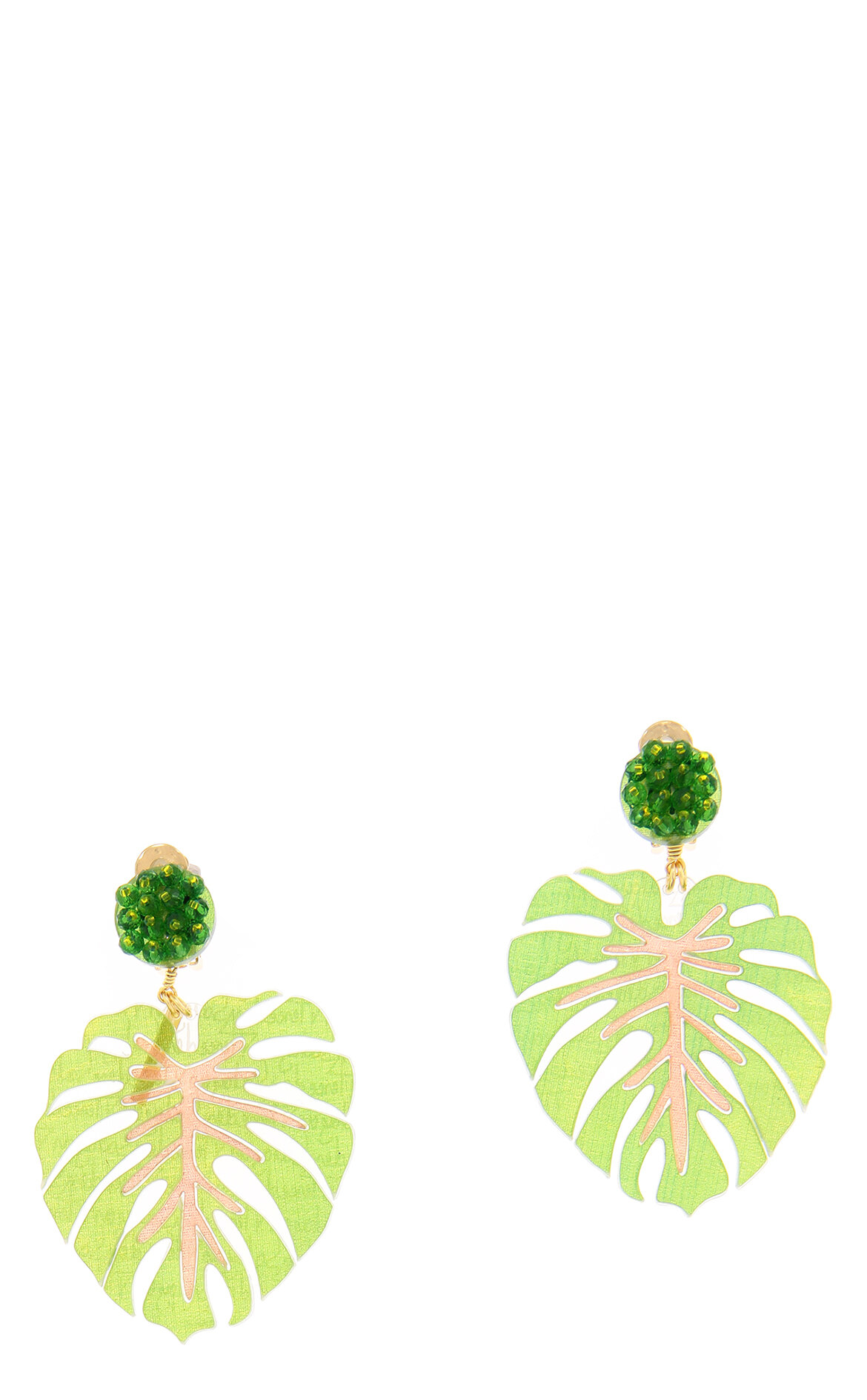 Mercedes Salazar-Mercedes Salazar Yeşil Küpe